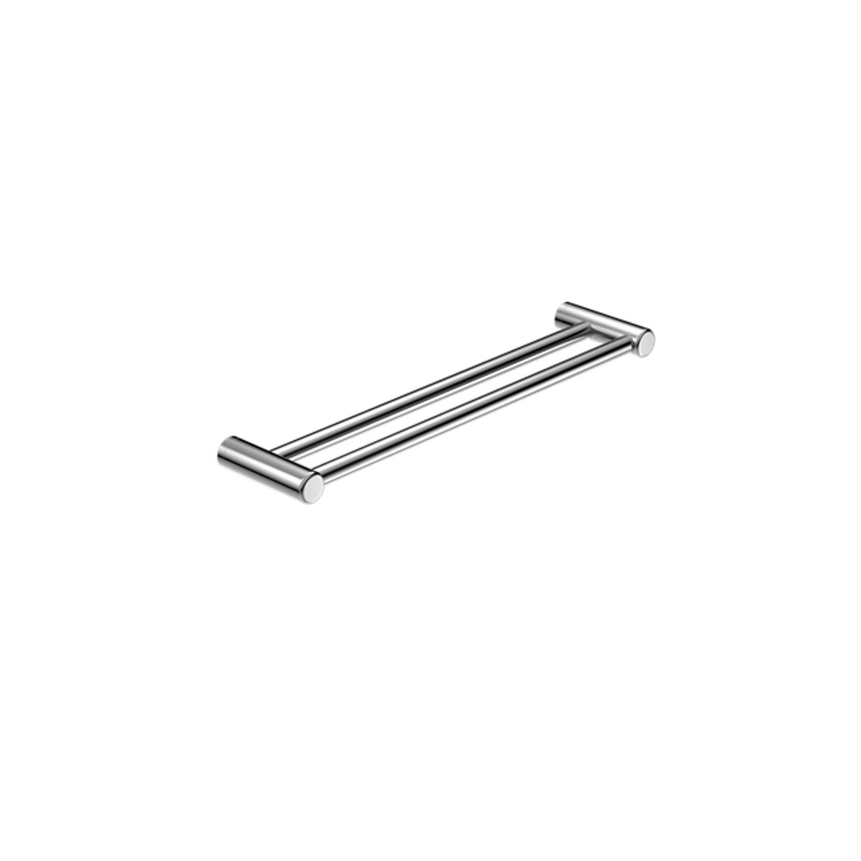 Mecca Care 25mm Double Towel Grab Rail 600mm Chrome | ArchiPro NZ