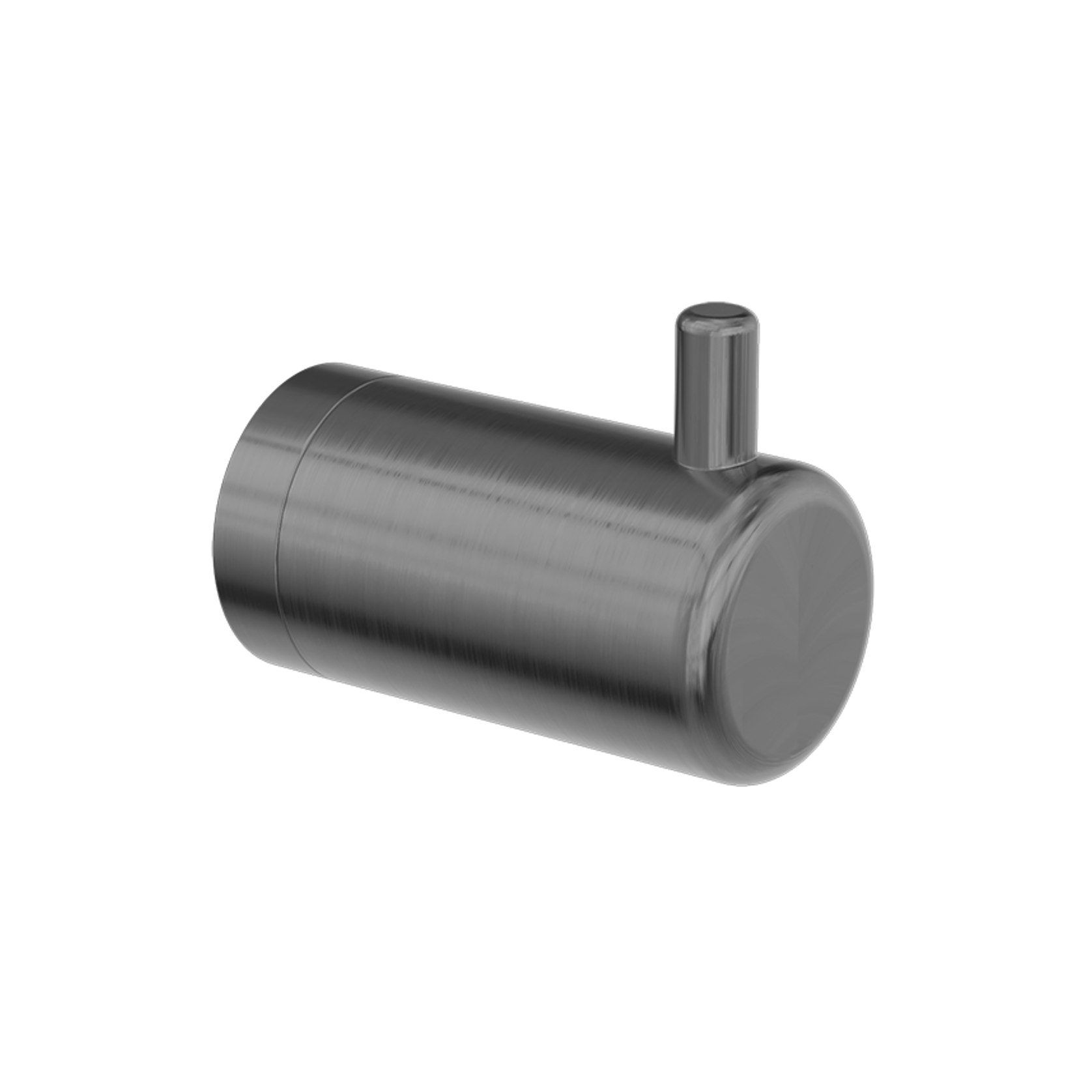Mecca Care 25mm Wall Hook Gun Metal | ArchiPro NZ