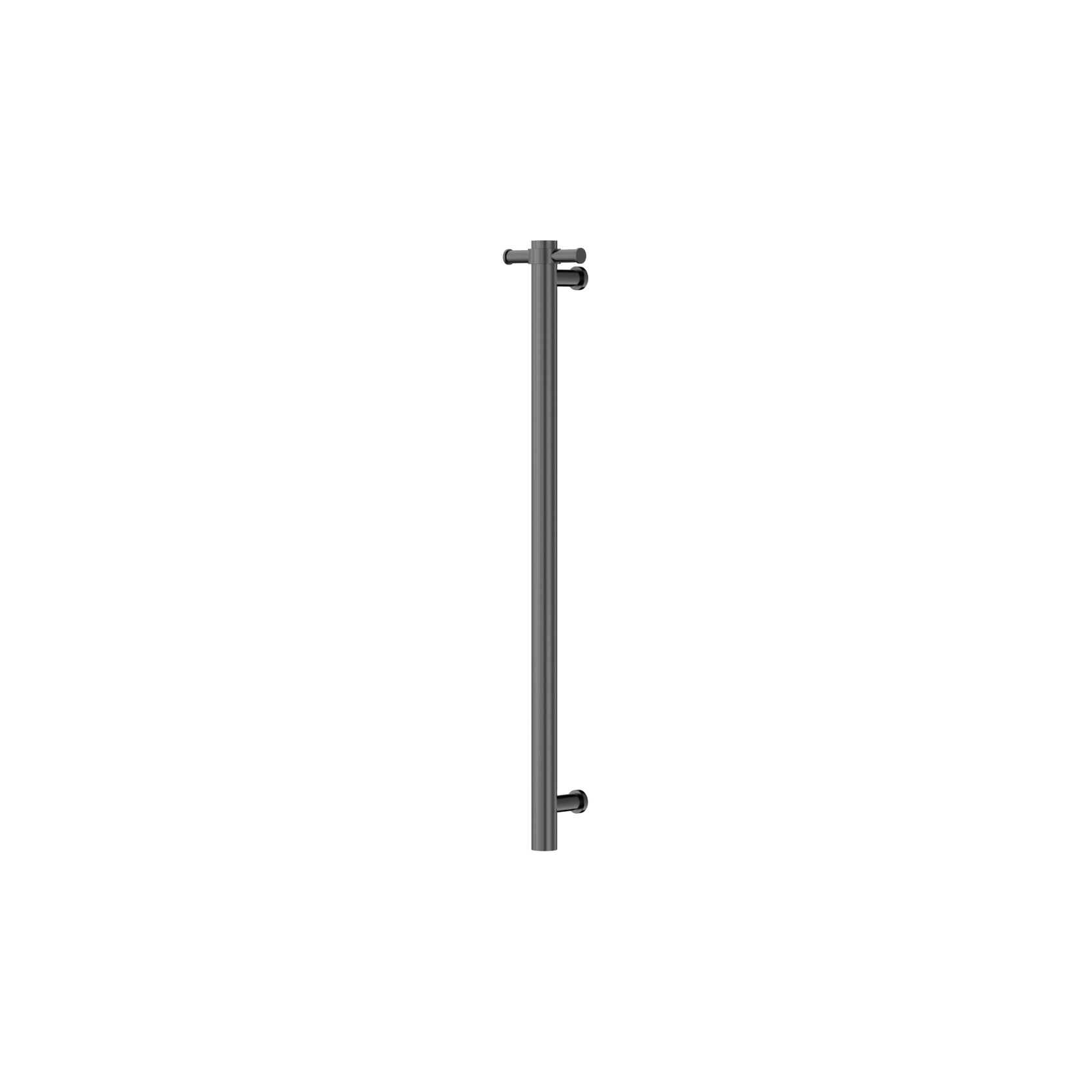 Non-Heated Vertical Towel Rail 900mm Gun Metal | ArchiPro NZ