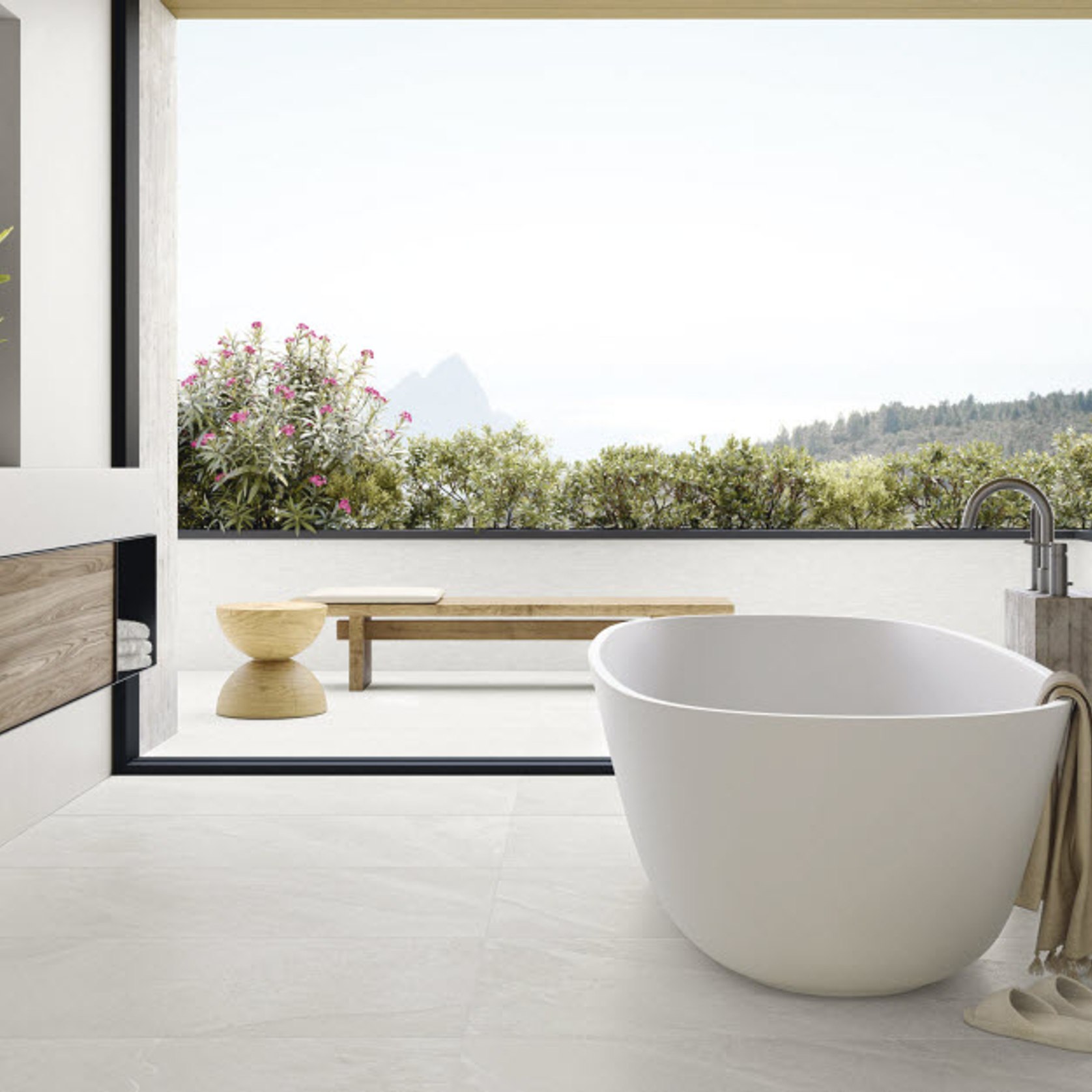 Nuances White Wall & Floor Tiles | ArchiPro NZ