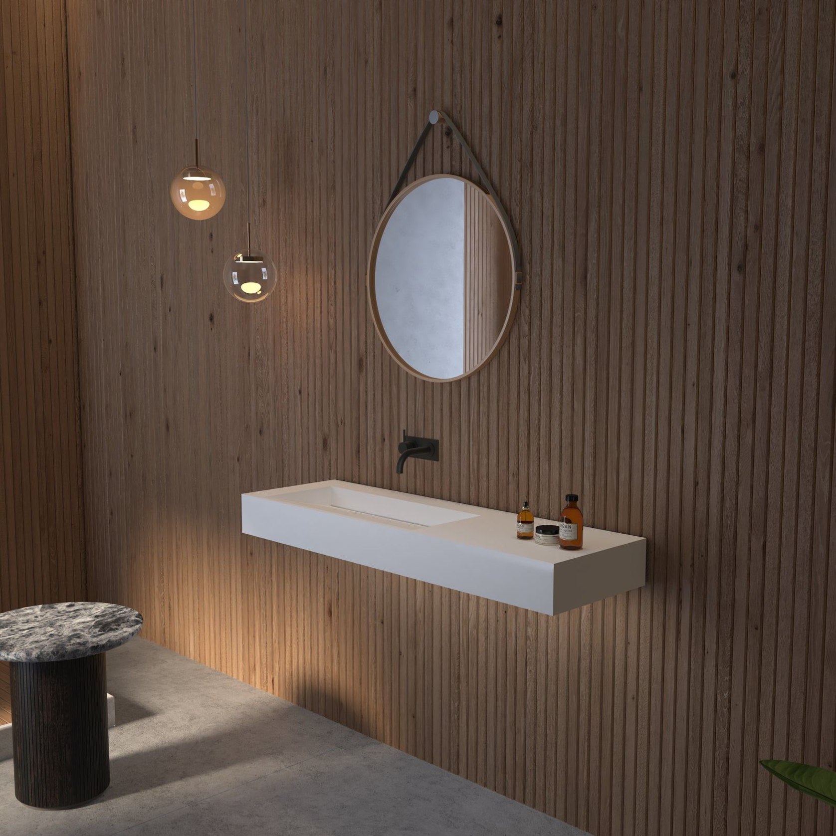 The Ramp Basin - Ramp C100-b 1500mm Left | ArchiPro NZ