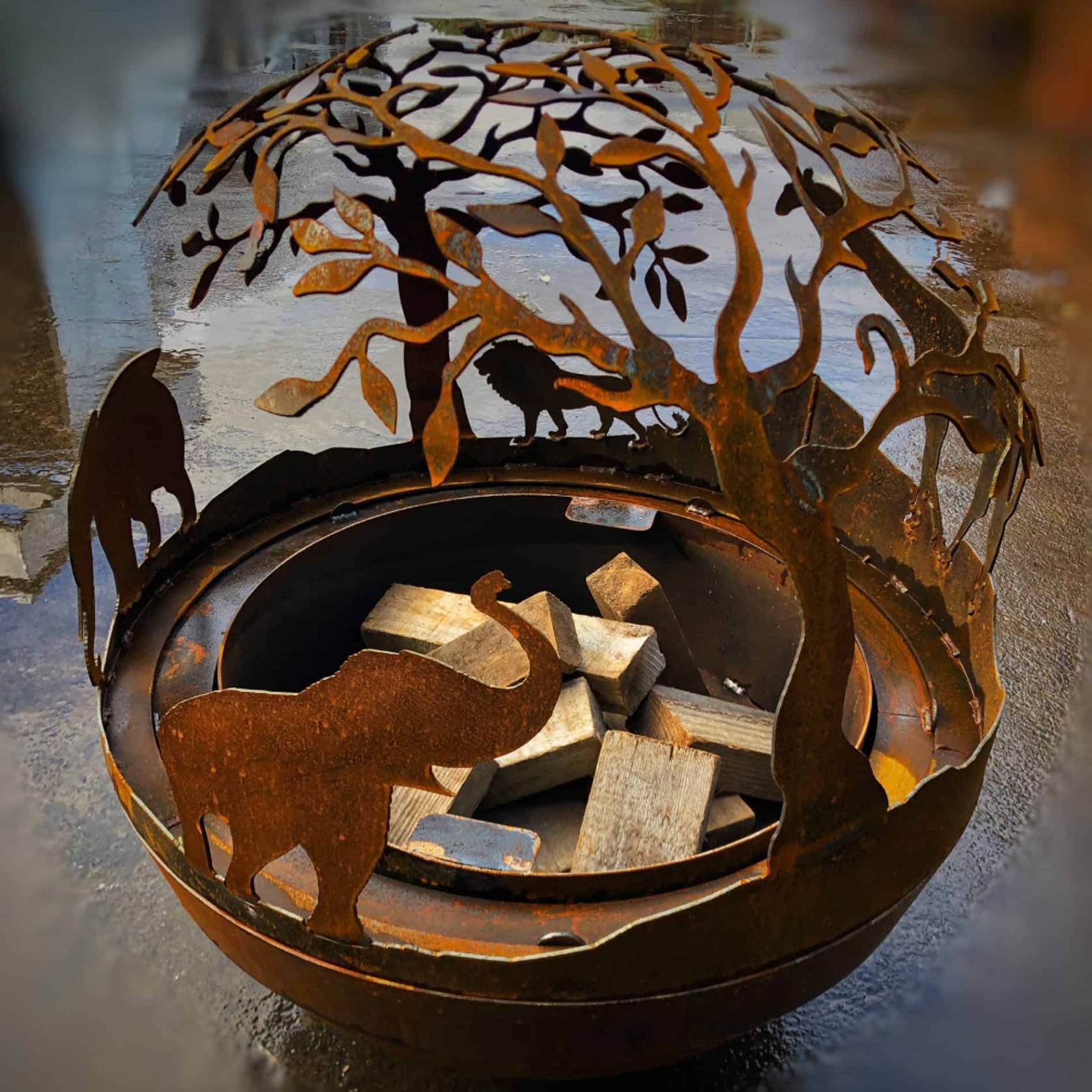 African Ball Brazier | ArchiPro NZ