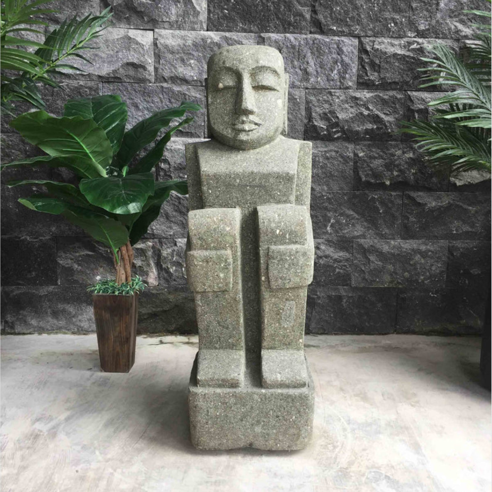 Primitive Stone Statue | ArchiPro NZ