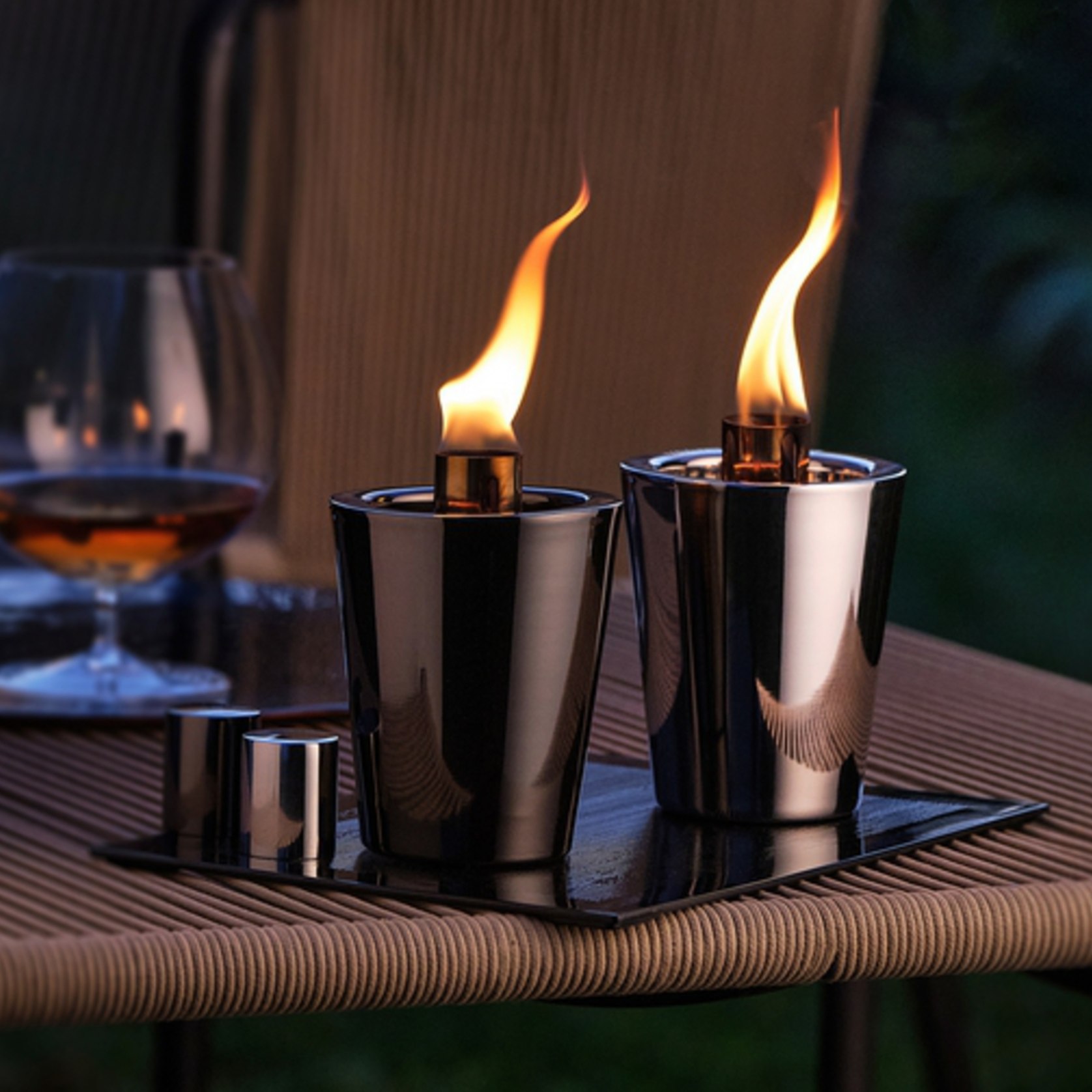 Tarcia Table Torch - Black | ArchiPro NZ