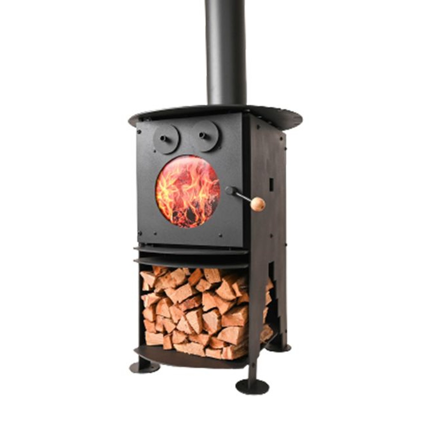 Warmington | Studio Ooh-Ah Woodburner | ArchiPro NZ
