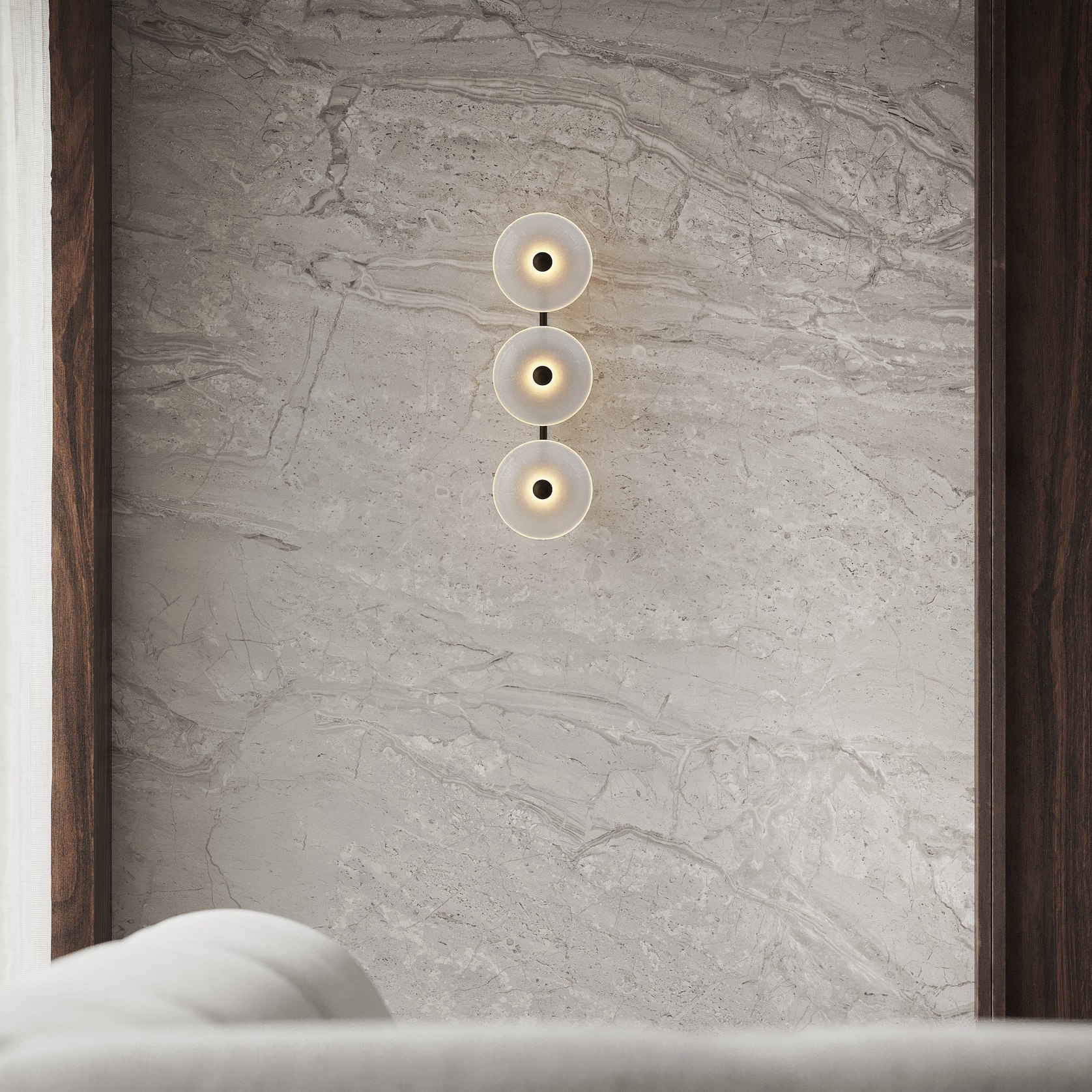 Coral Trio Rod Wall Light - (Centered) | ArchiPro NZ