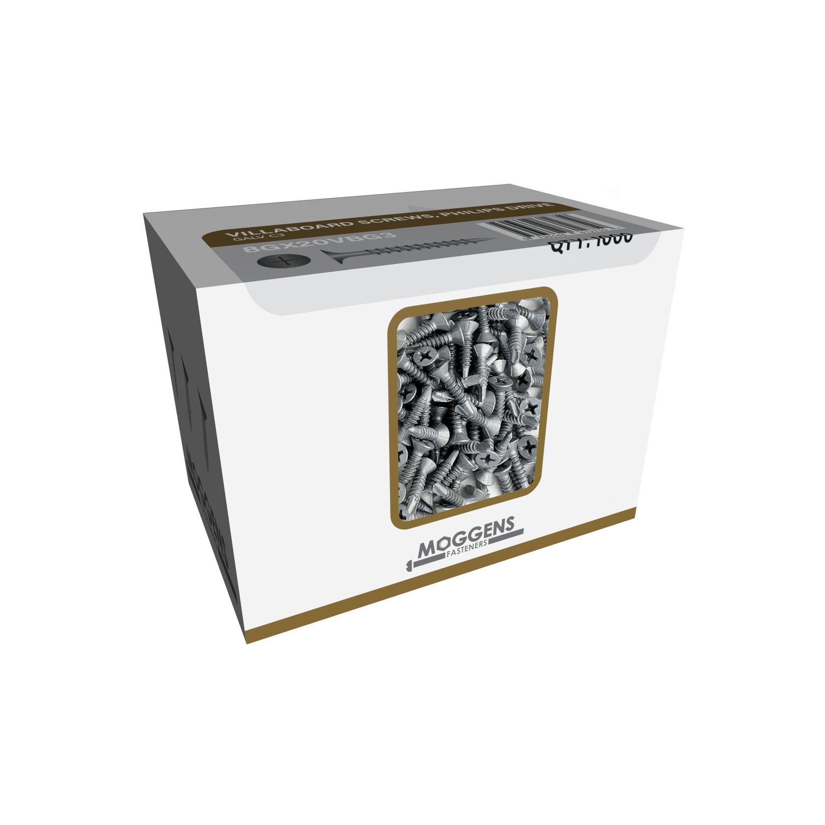 Villaboard Screws - Phillips Drive - Galv C3 | ArchiPro NZ