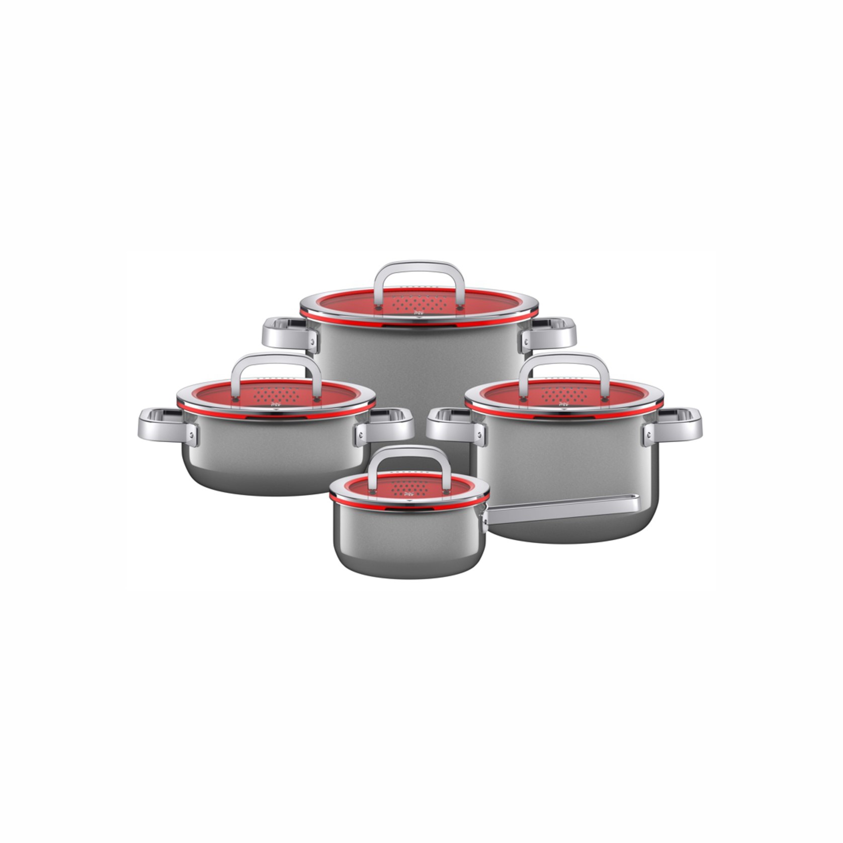 WMF Fusiontec Platinum 4 Piece Cookware Set | ArchiPro NZ