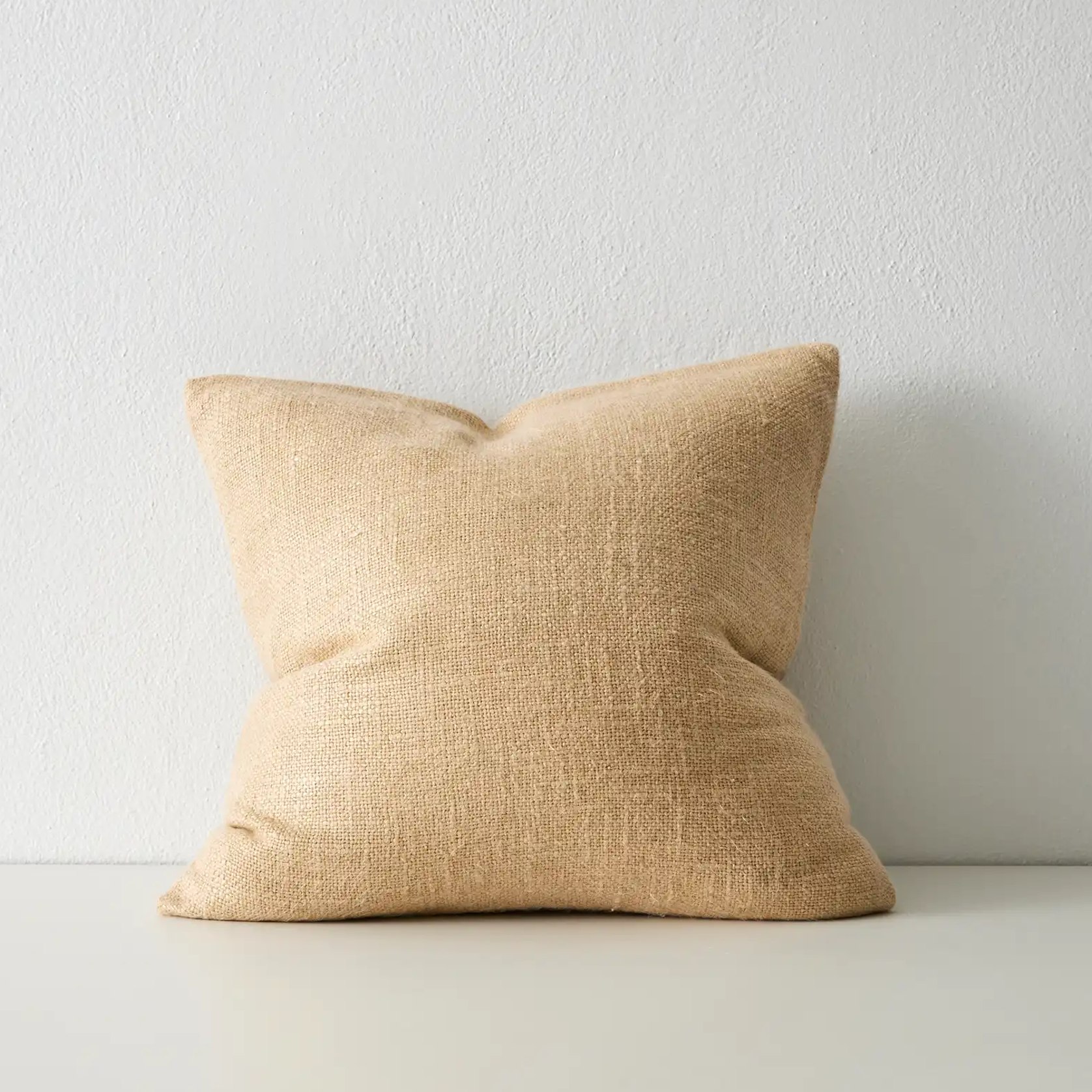 Weave Home Domenica Cushion - Sand | 50 x 50cm | ArchiPro NZ