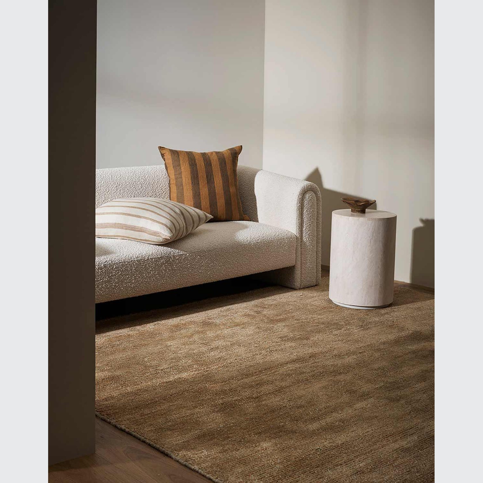 Baya Anchorage Floor Rug - Sand Dune | Four Sizes | ArchiPro NZ