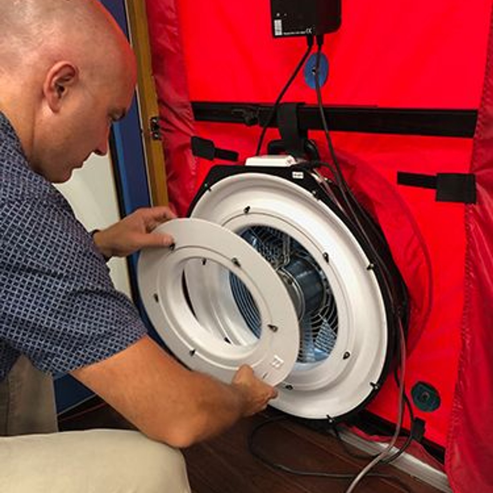 Blower Door - Building Performance measurement device | ArchiPro NZ