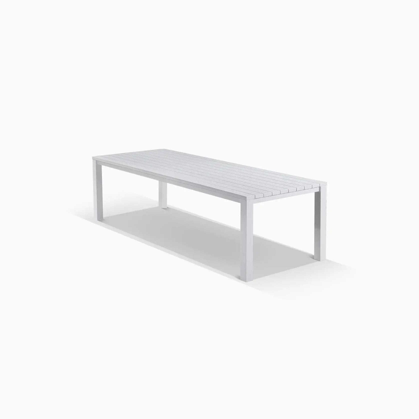 Cove Outdoor Dining Table 280cm | White | ArchiPro NZ