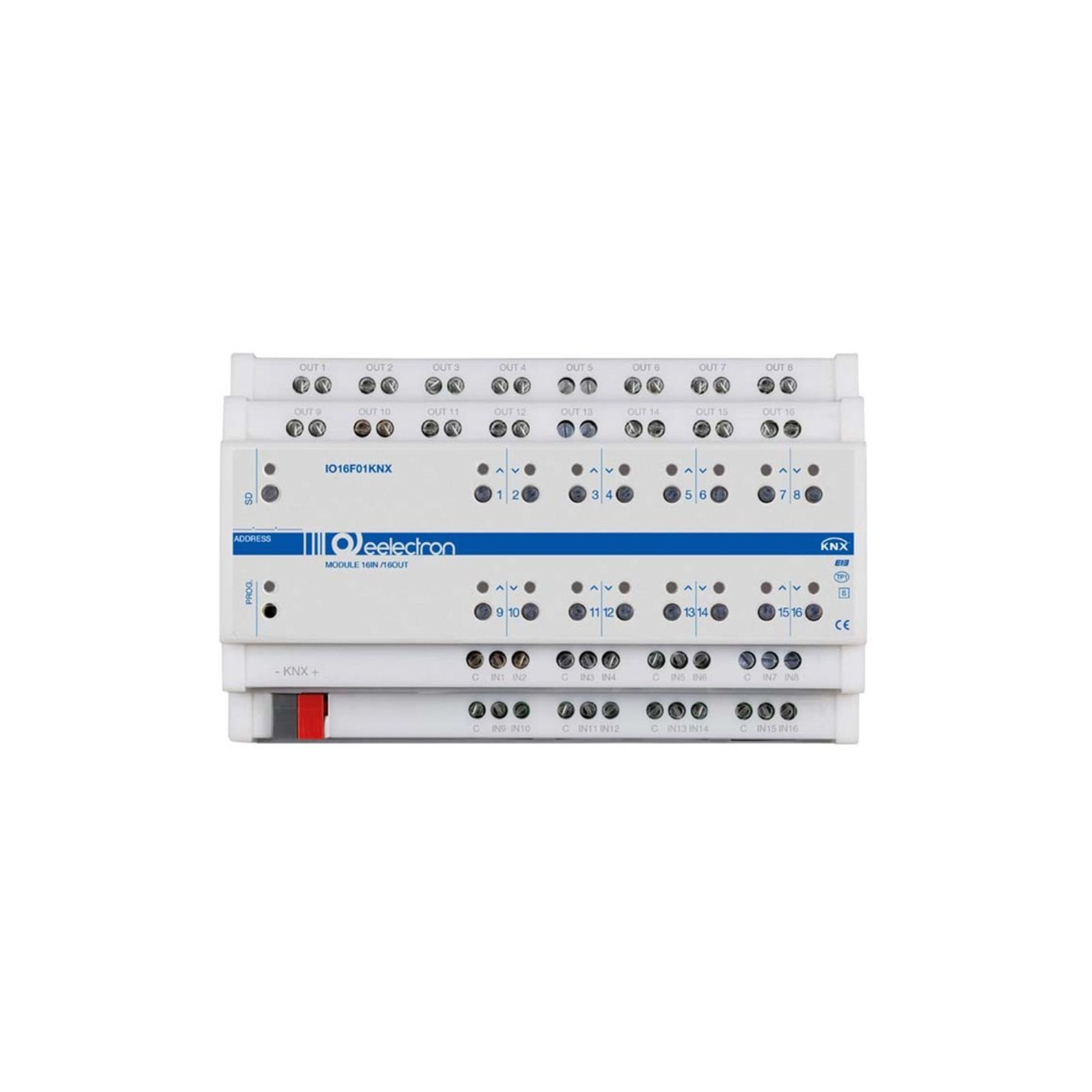 KNX Universal DIN Module 16 IN / 16 OUT Plus | ArchiPro NZ