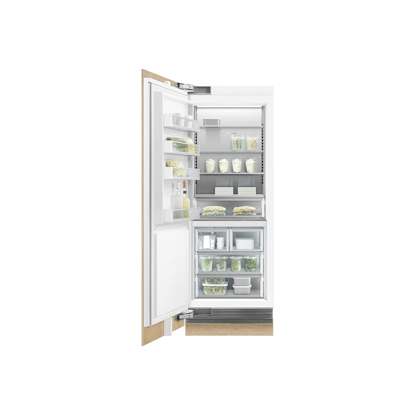 Integrated Column Freezer, 76cm, Ice, Left Hinge | ArchiPro NZ