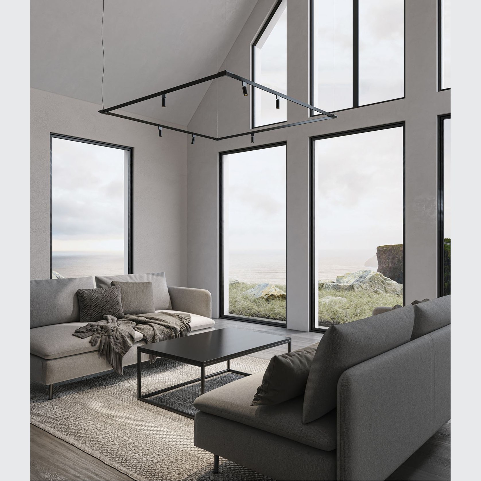 Turn It Rectangle Pendant Light | ArchiPro NZ