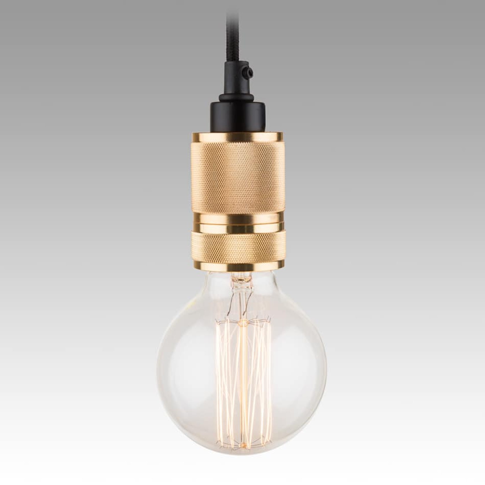 Exposed Bulb Pendant - Metallic Gold | ArchiPro NZ