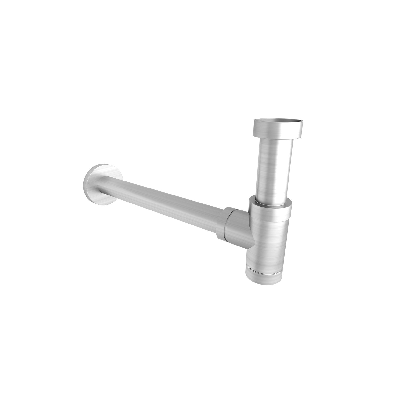 32mm Bottle Trap Brushed Stainless | ArchiPro NZ