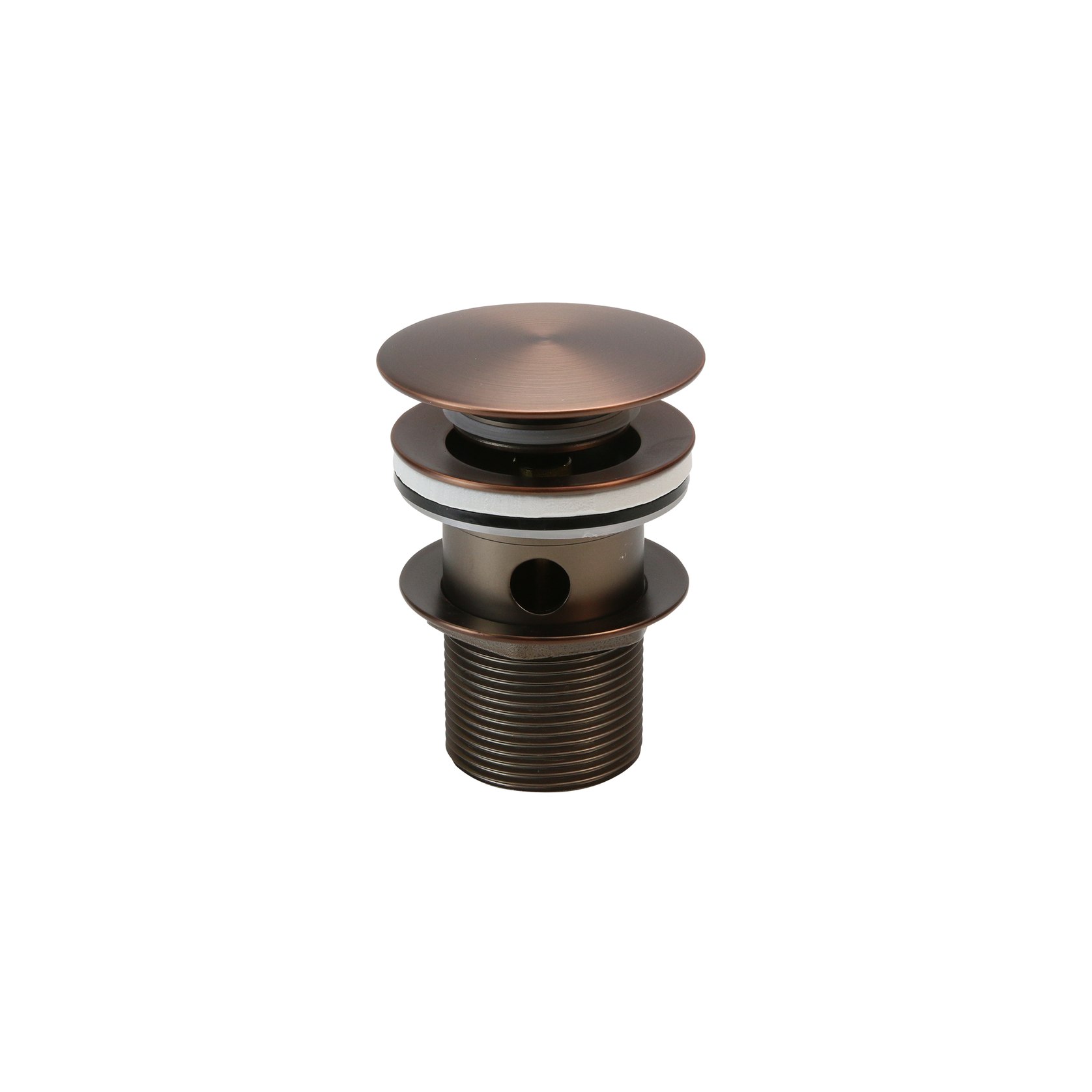 Clikclak Overflow Pop-Up Dome Waste Oil Rubbed Bronze | ArchiPro NZ