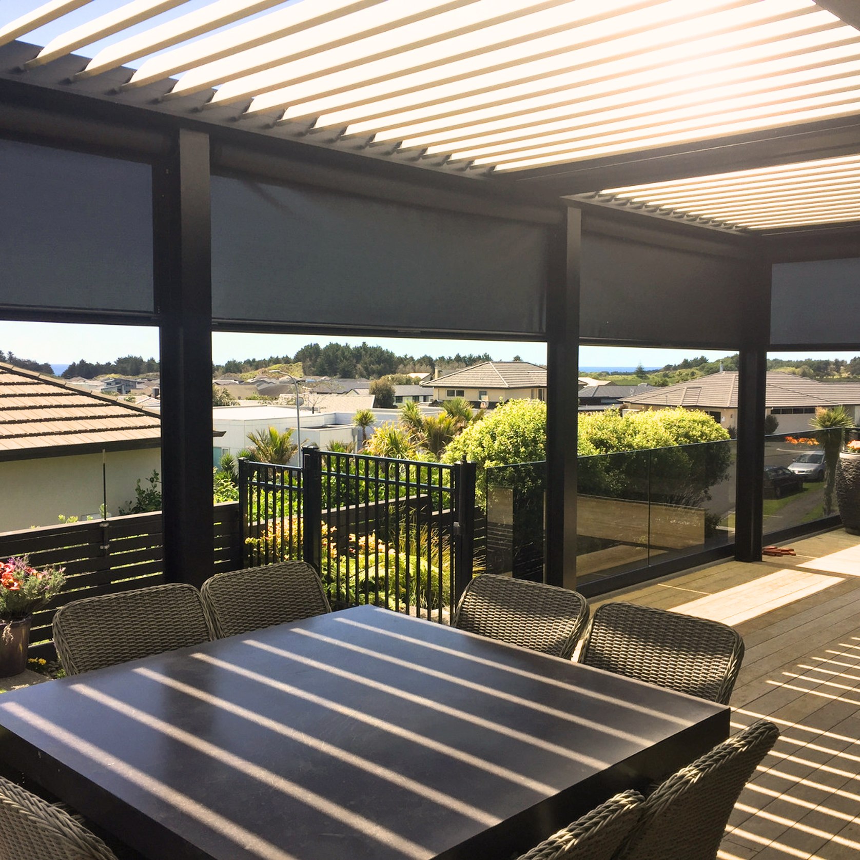 ZipTrak Outdoor Blinds | ArchiPro NZ