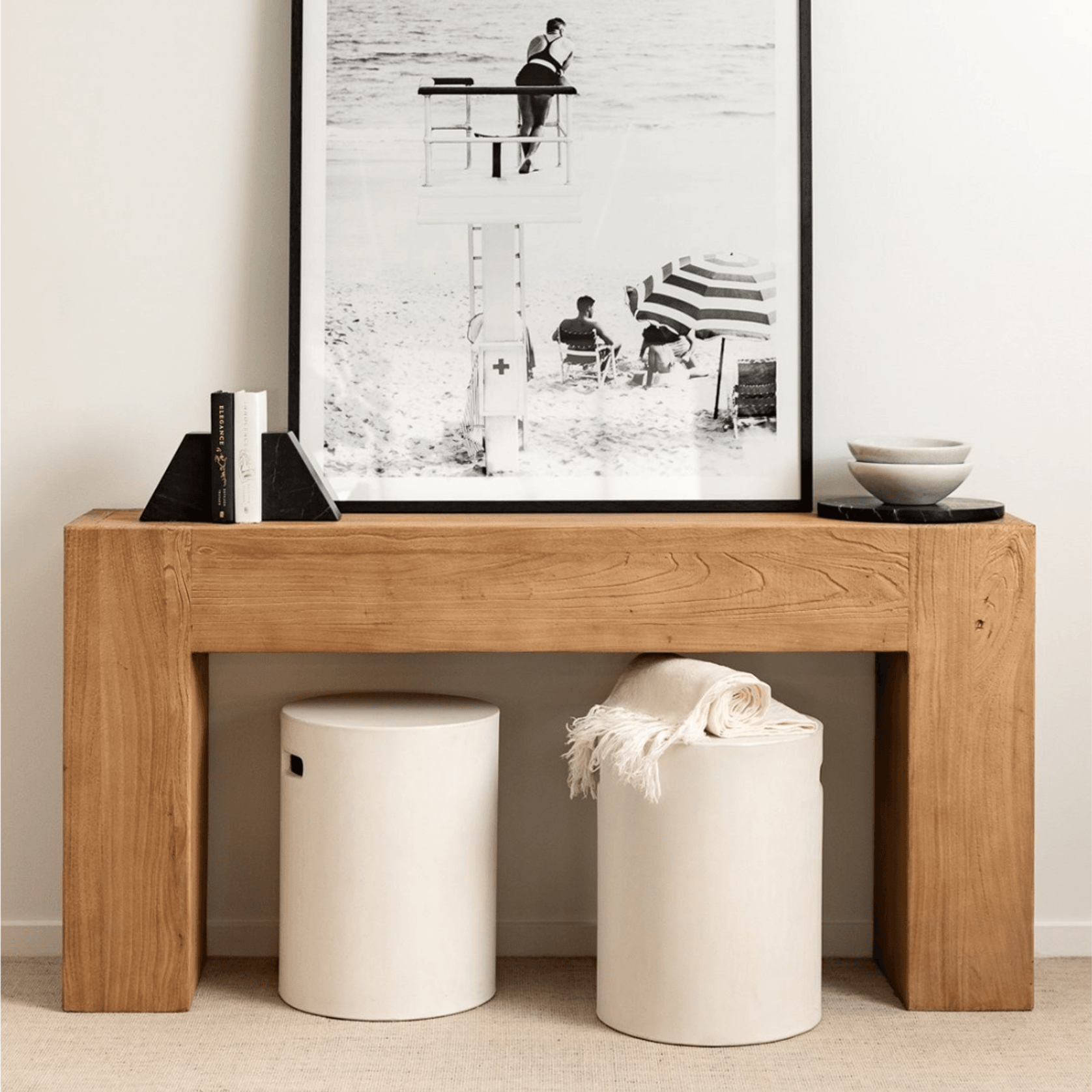 Pipe Concrete Stool / Side Table | ArchiPro NZ