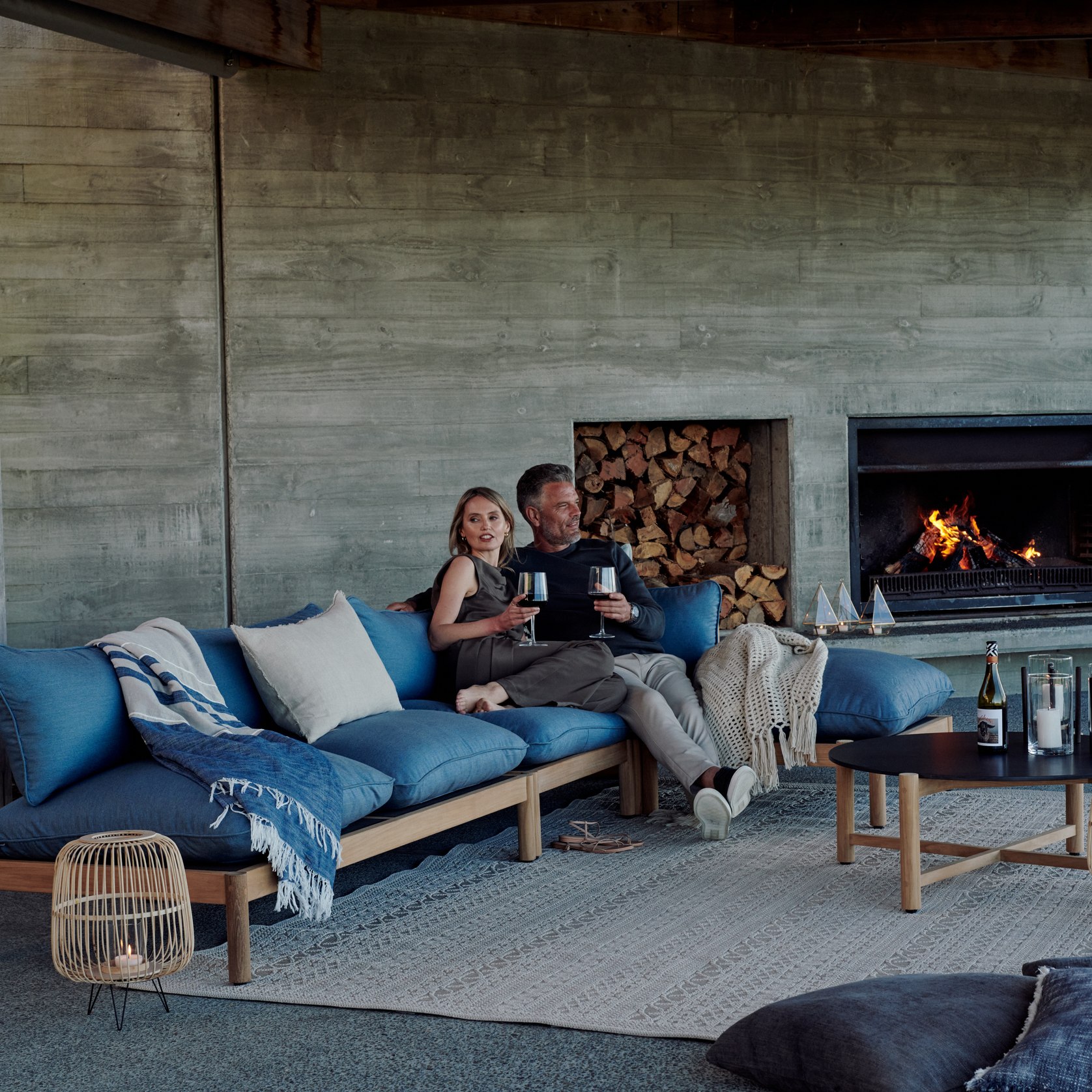 Opito Lounge 2 Seater Armless | Outdoor Furniture | ArchiPro NZ