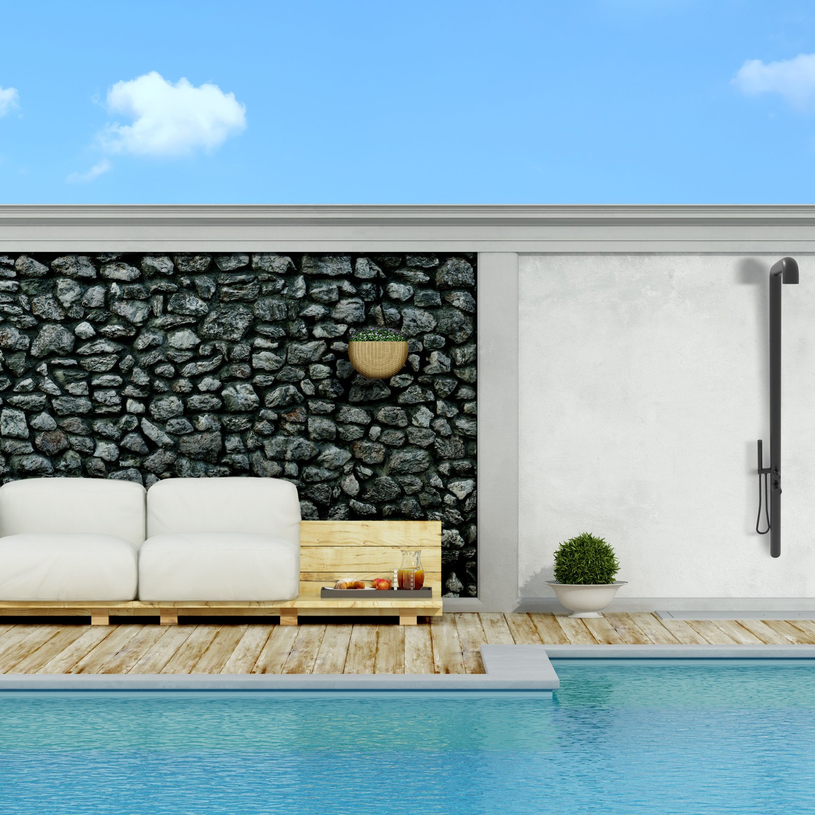 Waterware Pacific Outdoor Shower Towers | ArchiPro NZ