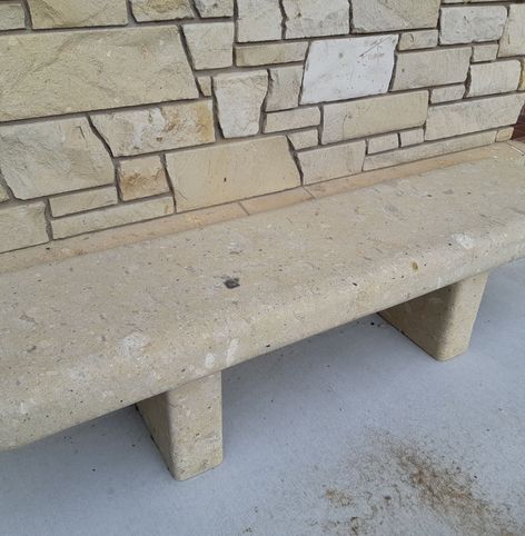 Natural Stone Custom Outdoor Bench Seat | ArchiPro NZ