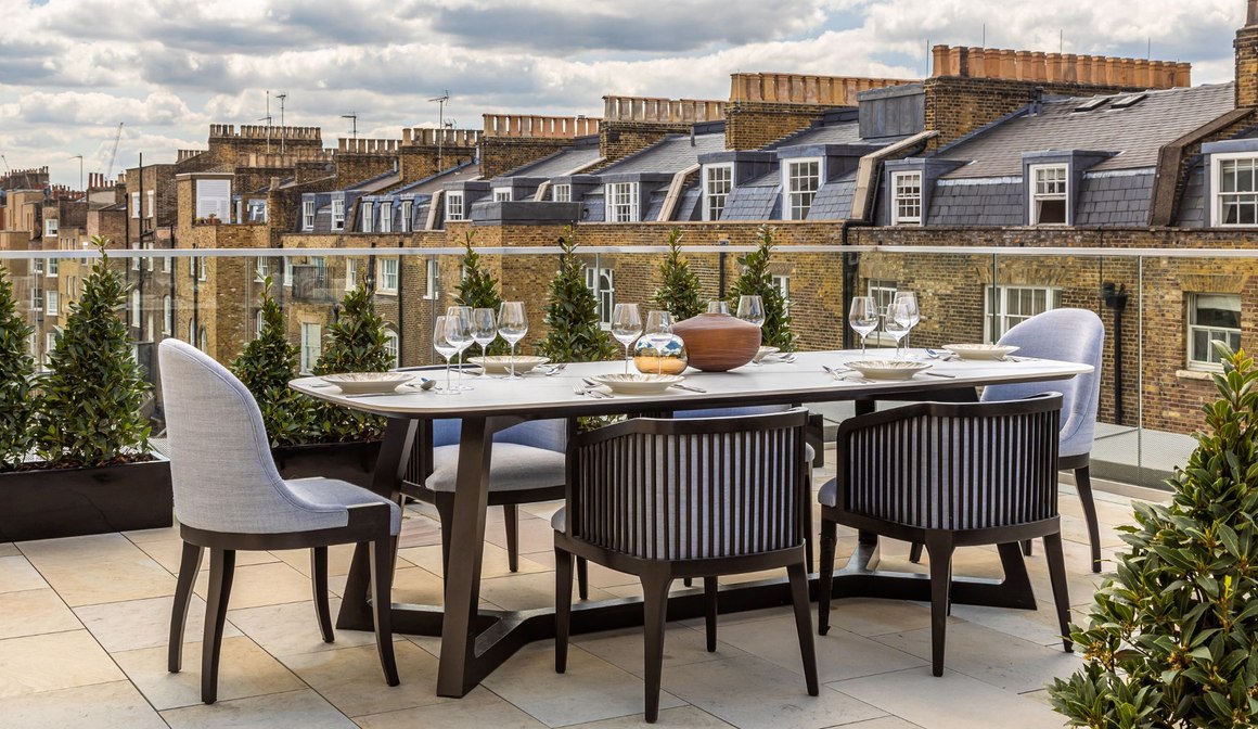 Perseus Porcelain Dining Table by Coco Wolf - Outdoor Tables and Benches NZ | ArchiPro