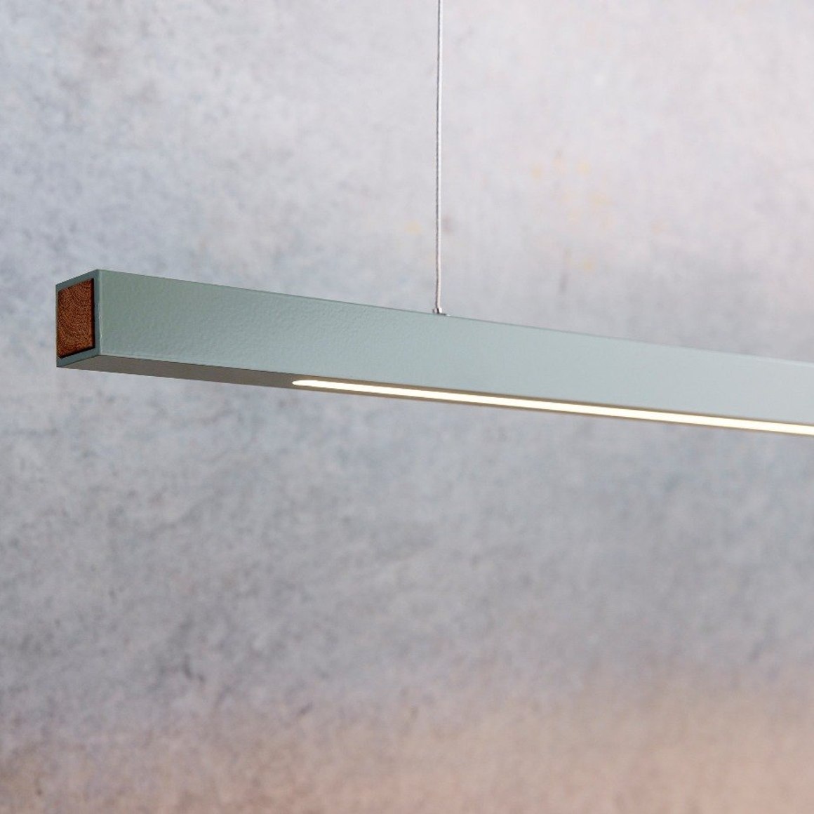 Lim LED Linear Pendant Sage | ArchiPro NZ