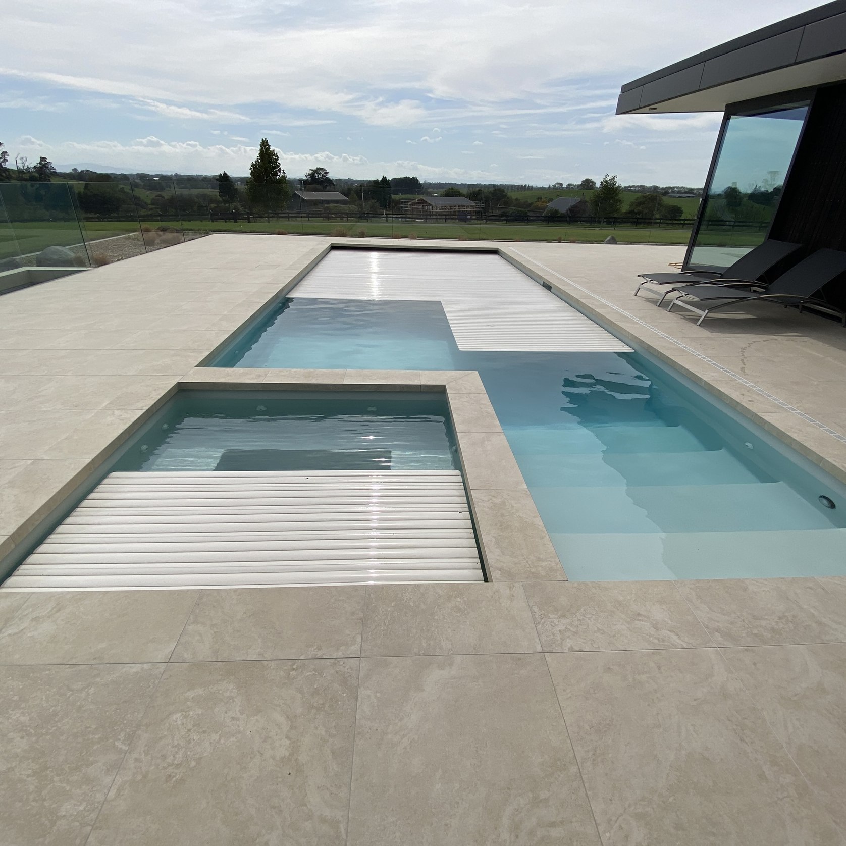 Automated Solid Slat Pool Cover | ArchiPro NZ