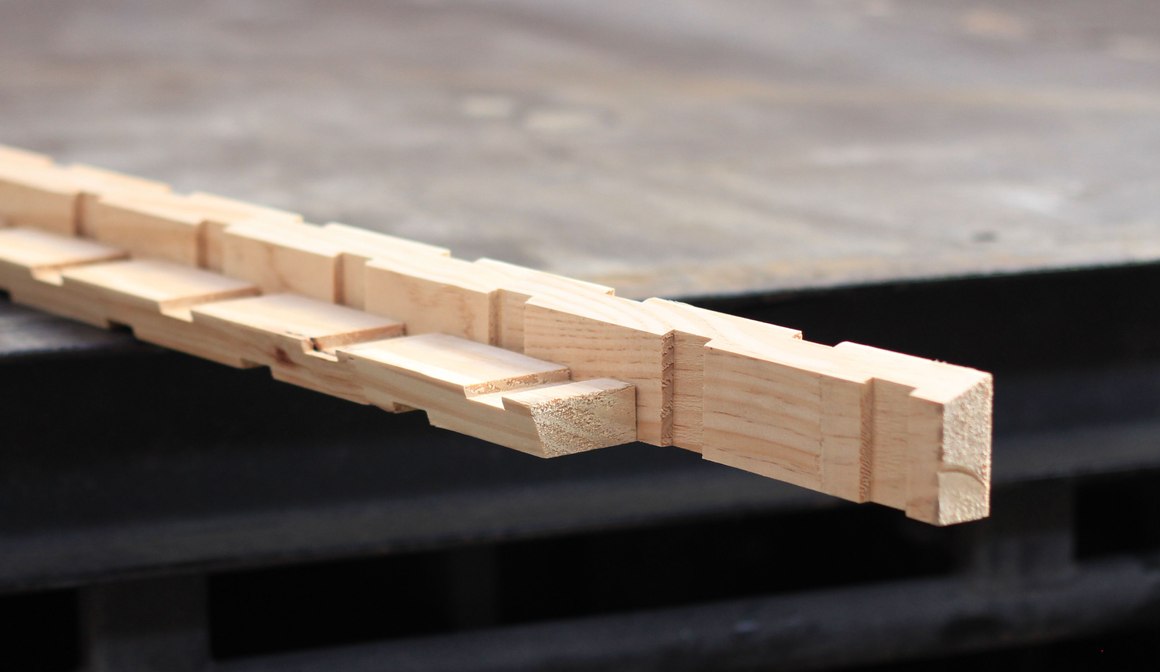 EB2 Castellated Timber Cavity Batten | ArchiPro NZ