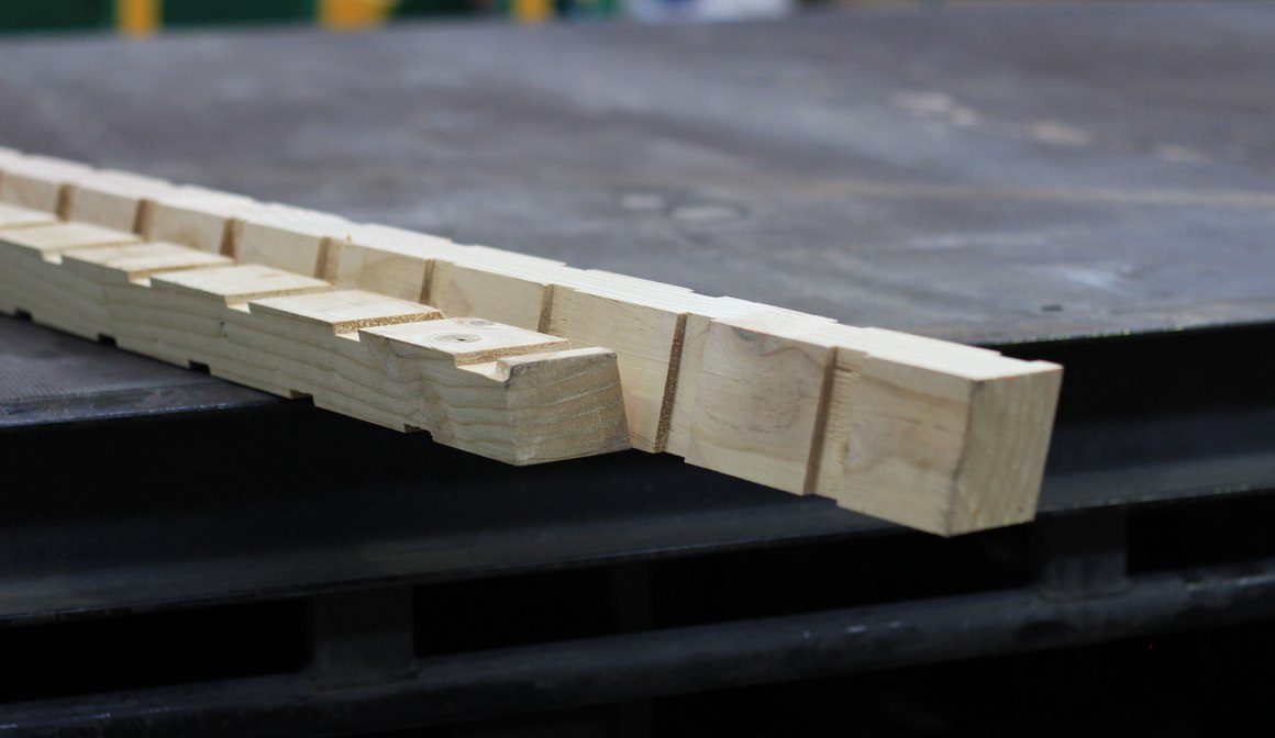 EB9 Castellated Timber Cavity Batten | ArchiPro NZ