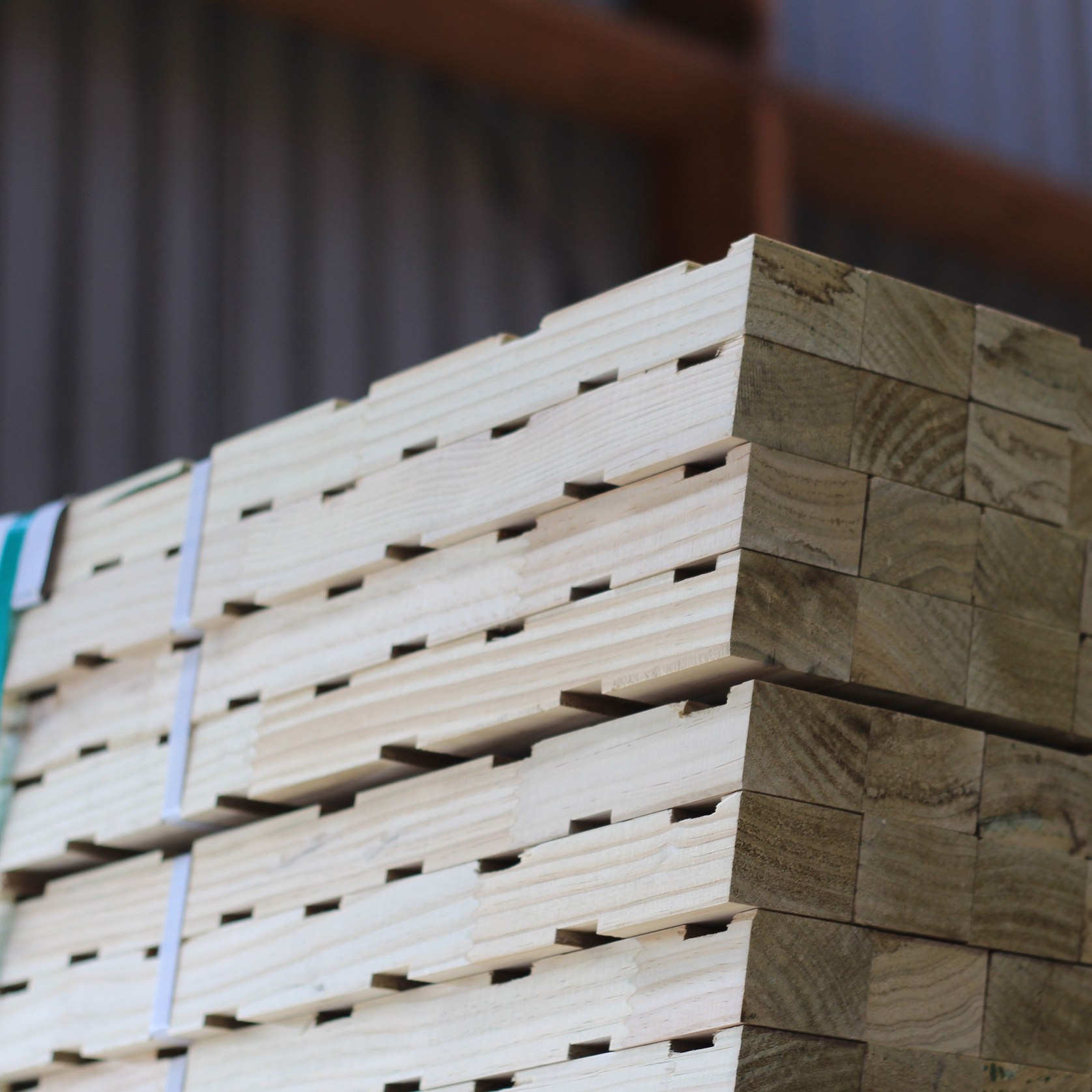 Custom Castellated Timber Cavity Batten | ArchiPro NZ