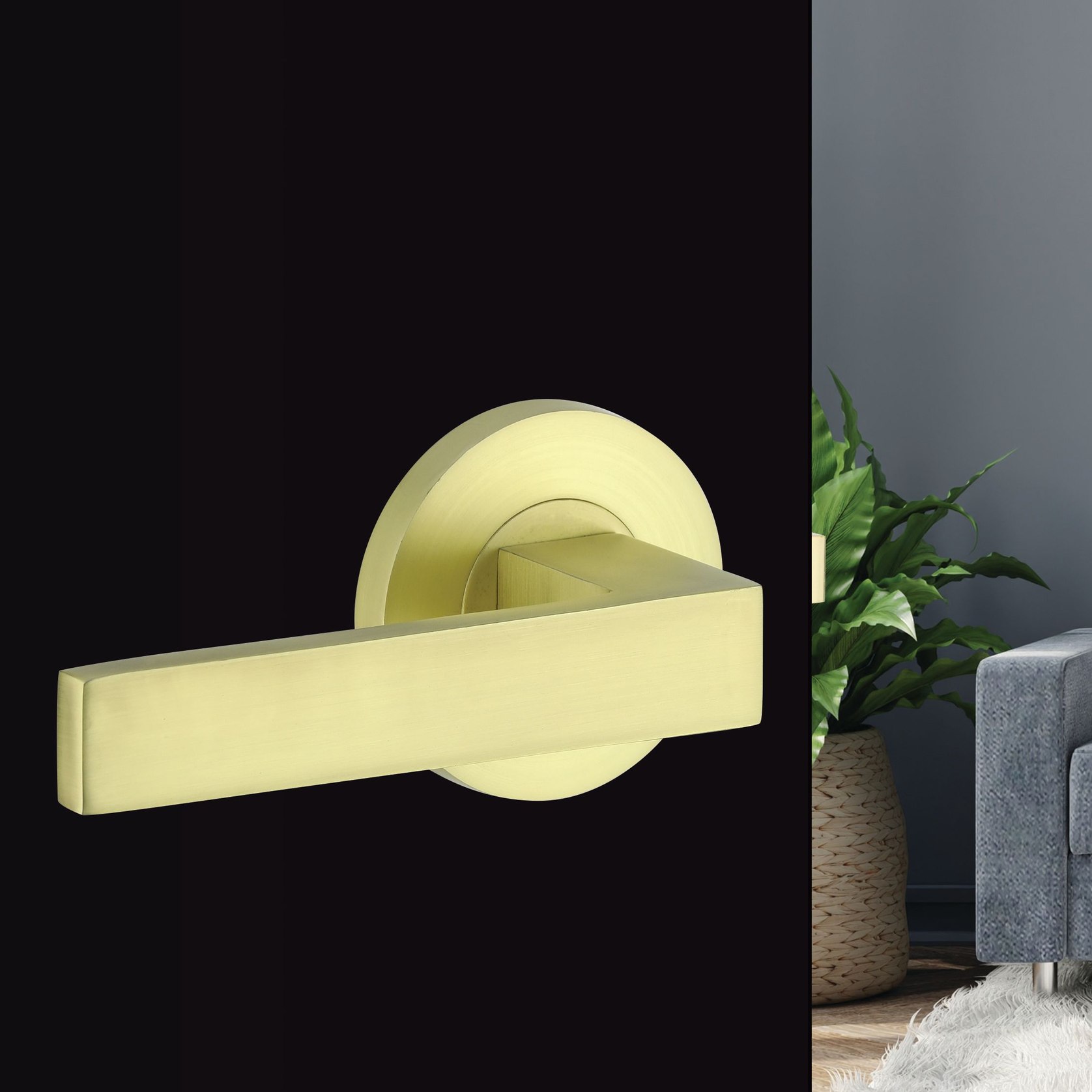 Linear Passage/Privacy Lever Handle 3580 | ArchiPro NZ