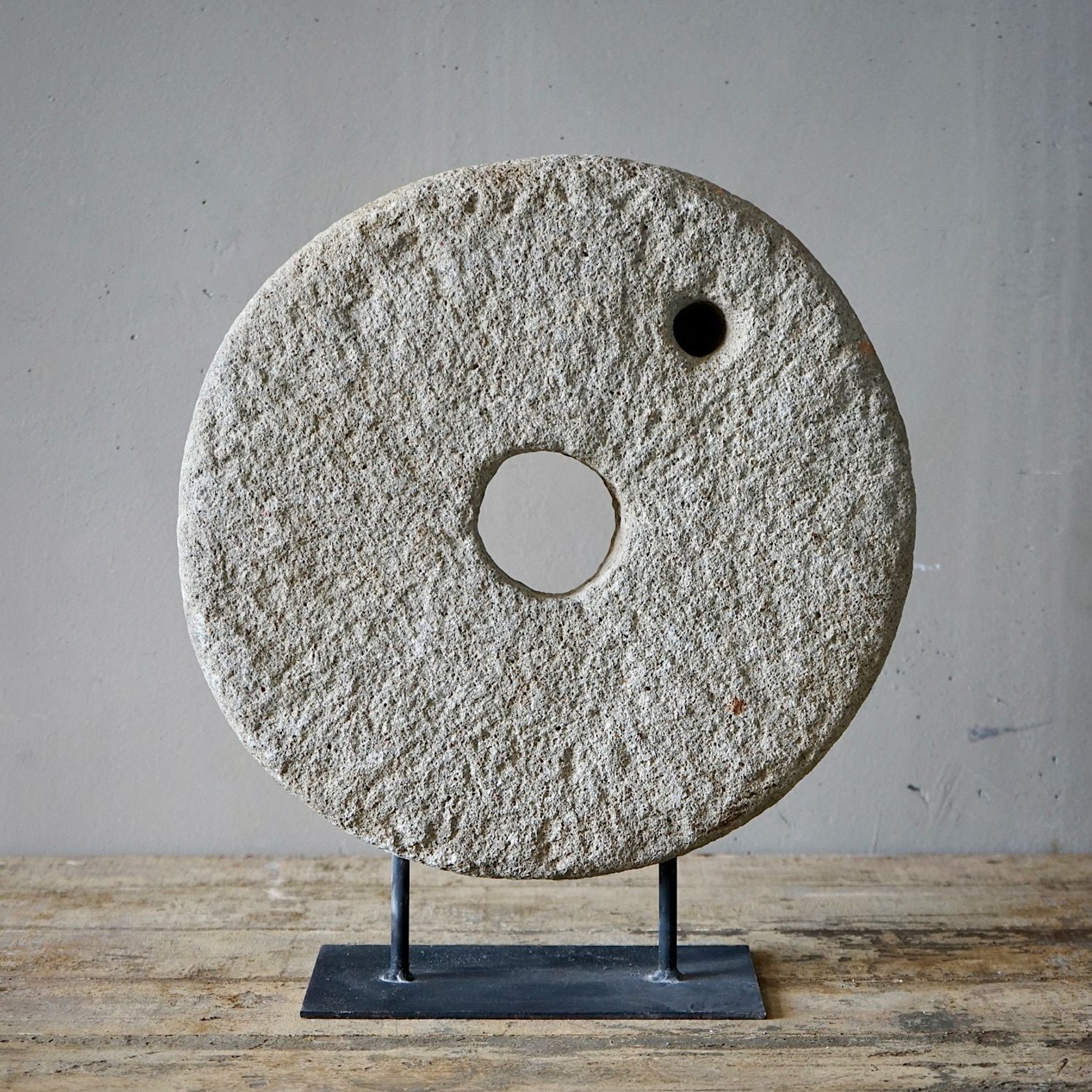 Antique Mounted Millstone | ArchiPro NZ