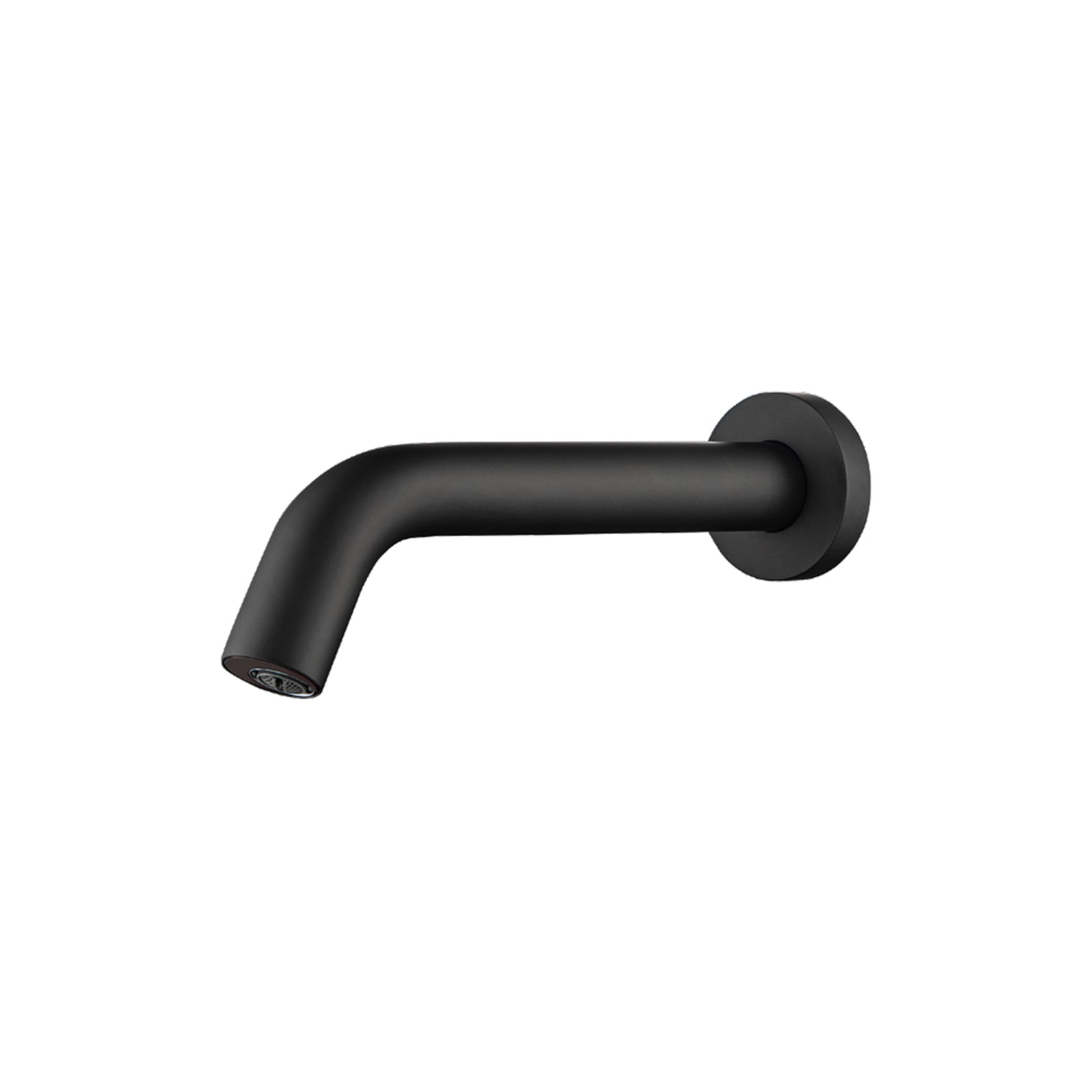Luxe Wall Mounted Automatic Sensor Tap Satin Black | ArchiPro NZ