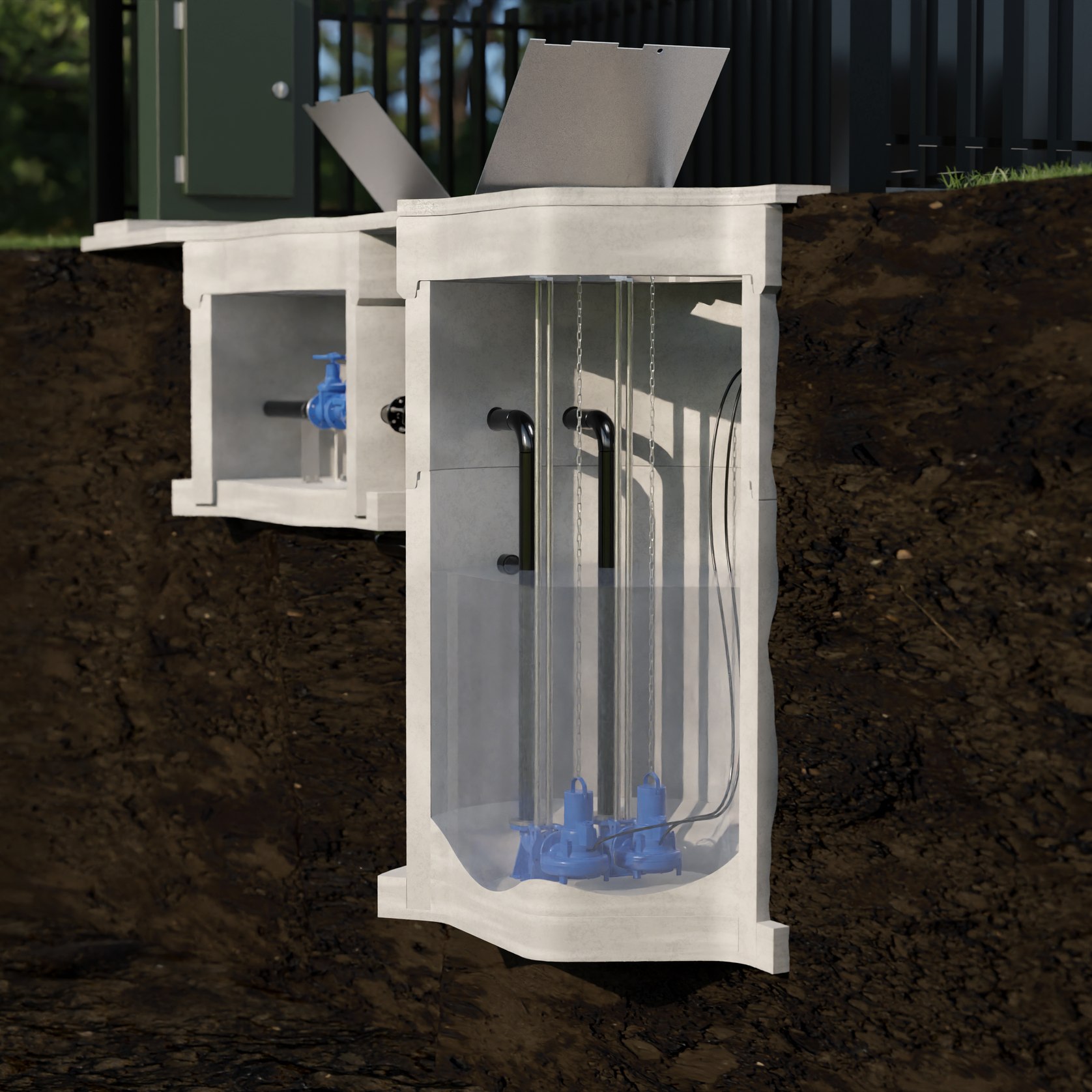 Aquate Commercial Pump Station | ArchiPro NZ