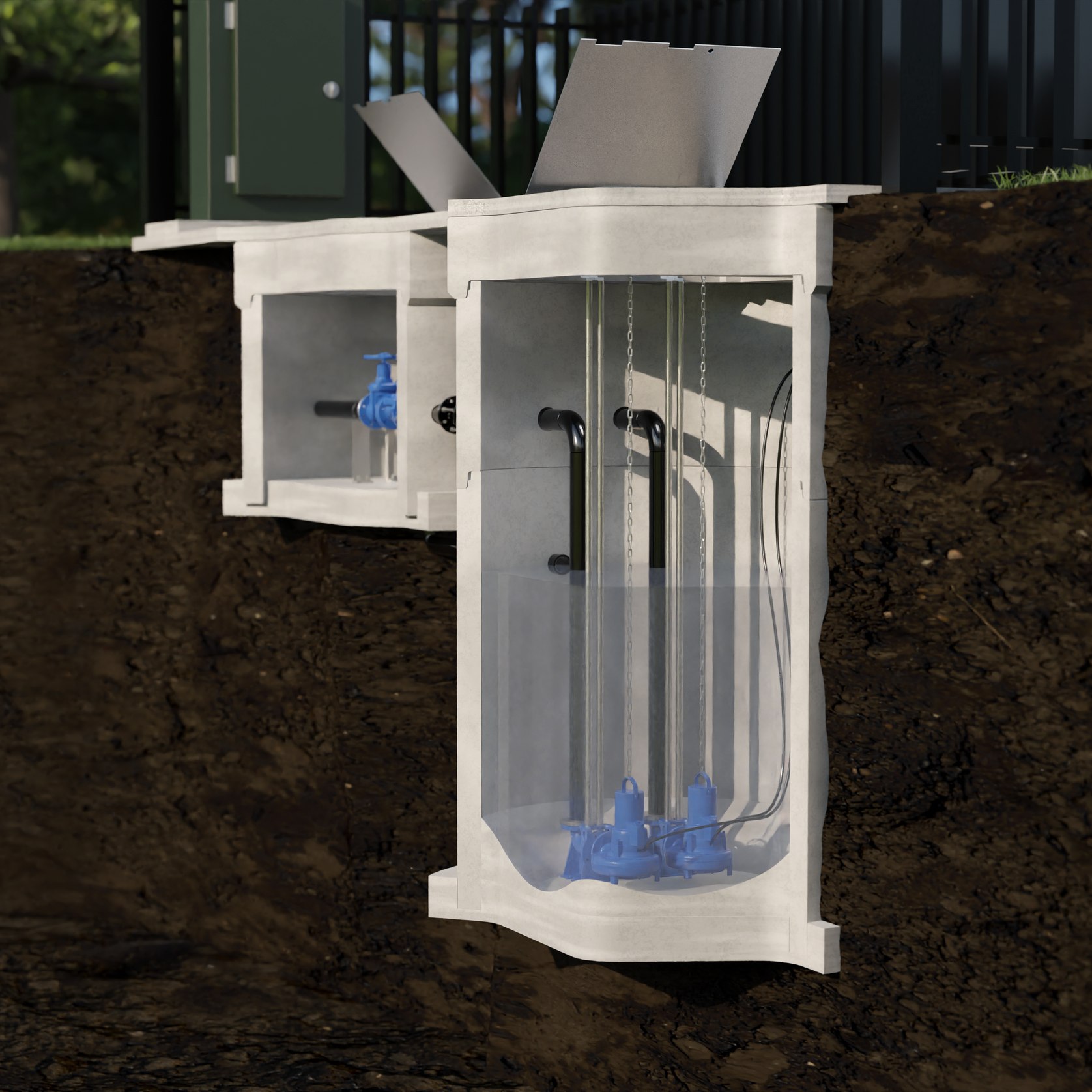 Aquate Commercial Pump Station | ArchiPro NZ