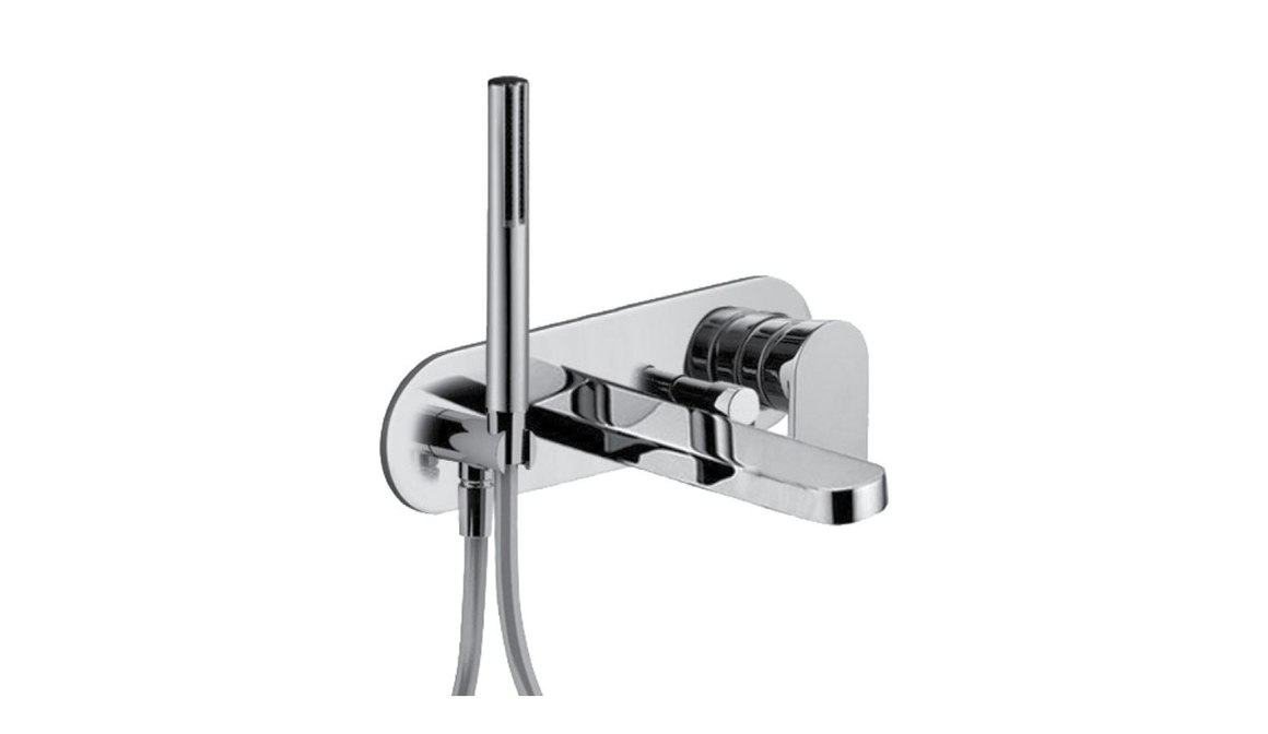 Mare Wall Mount Bath/Shower Set - Plumbline NZ | ArchiPro NZ