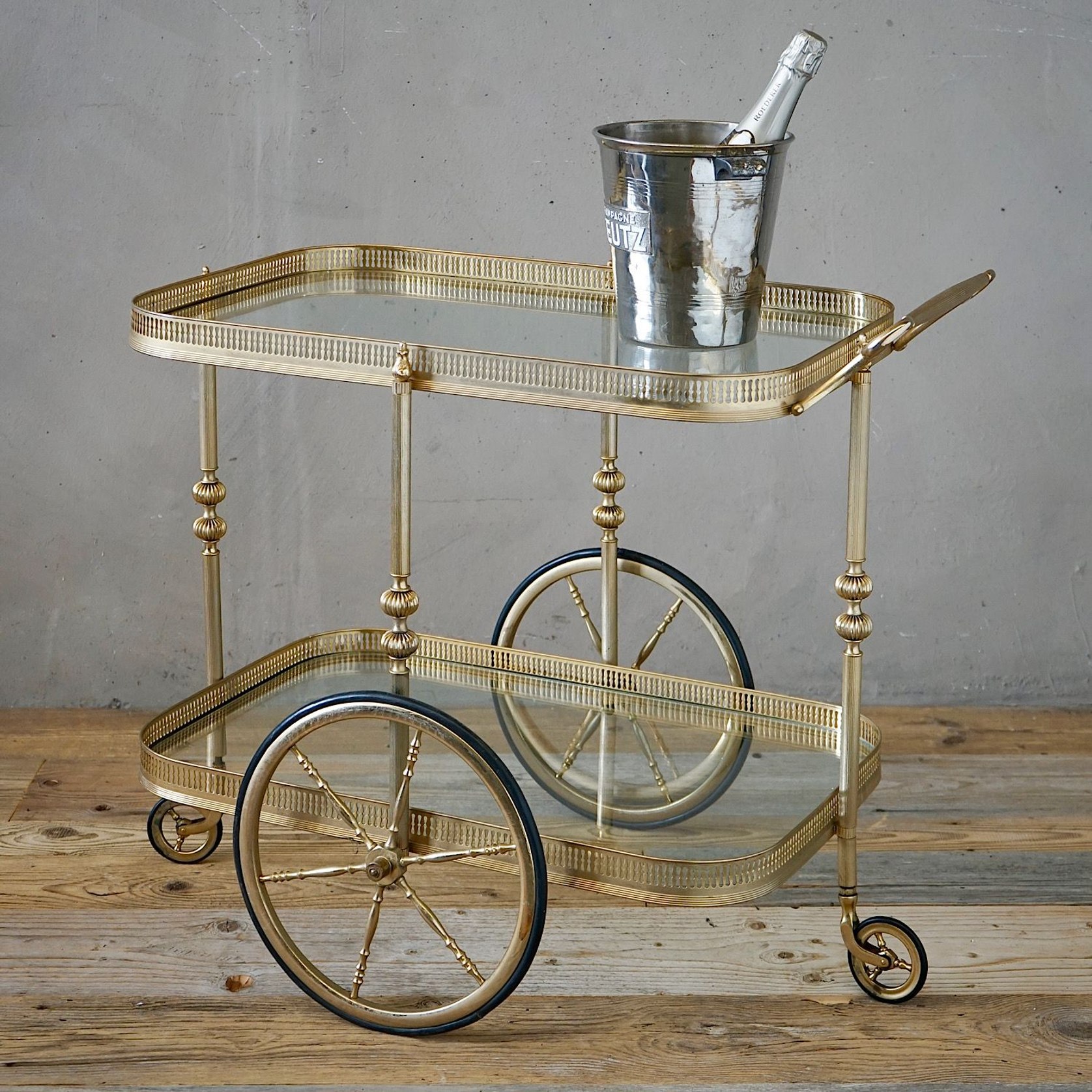 Vintage French Cocktail Trolley | ArchiPro NZ