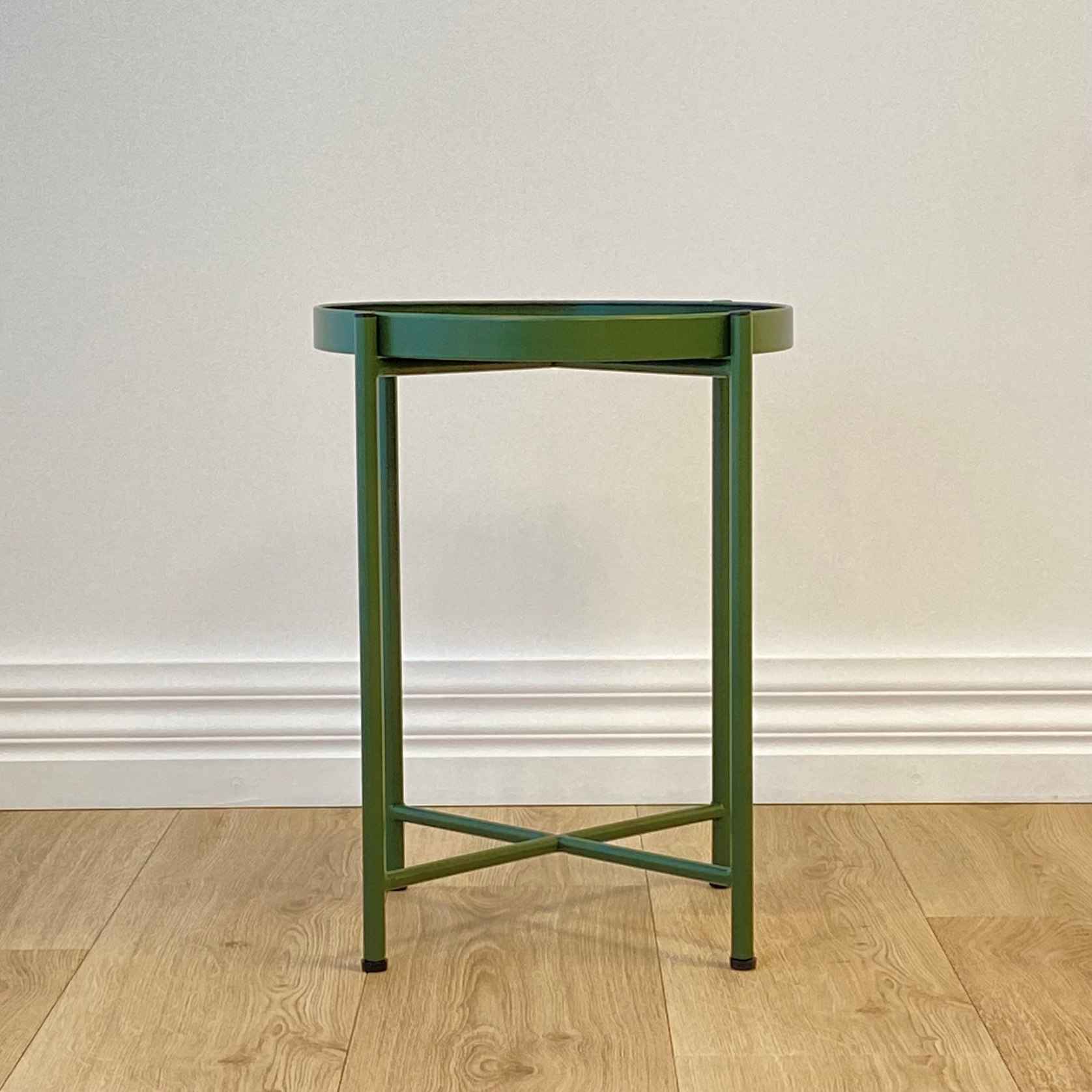 Sofia Round Side Table | Green | ArchiPro NZ