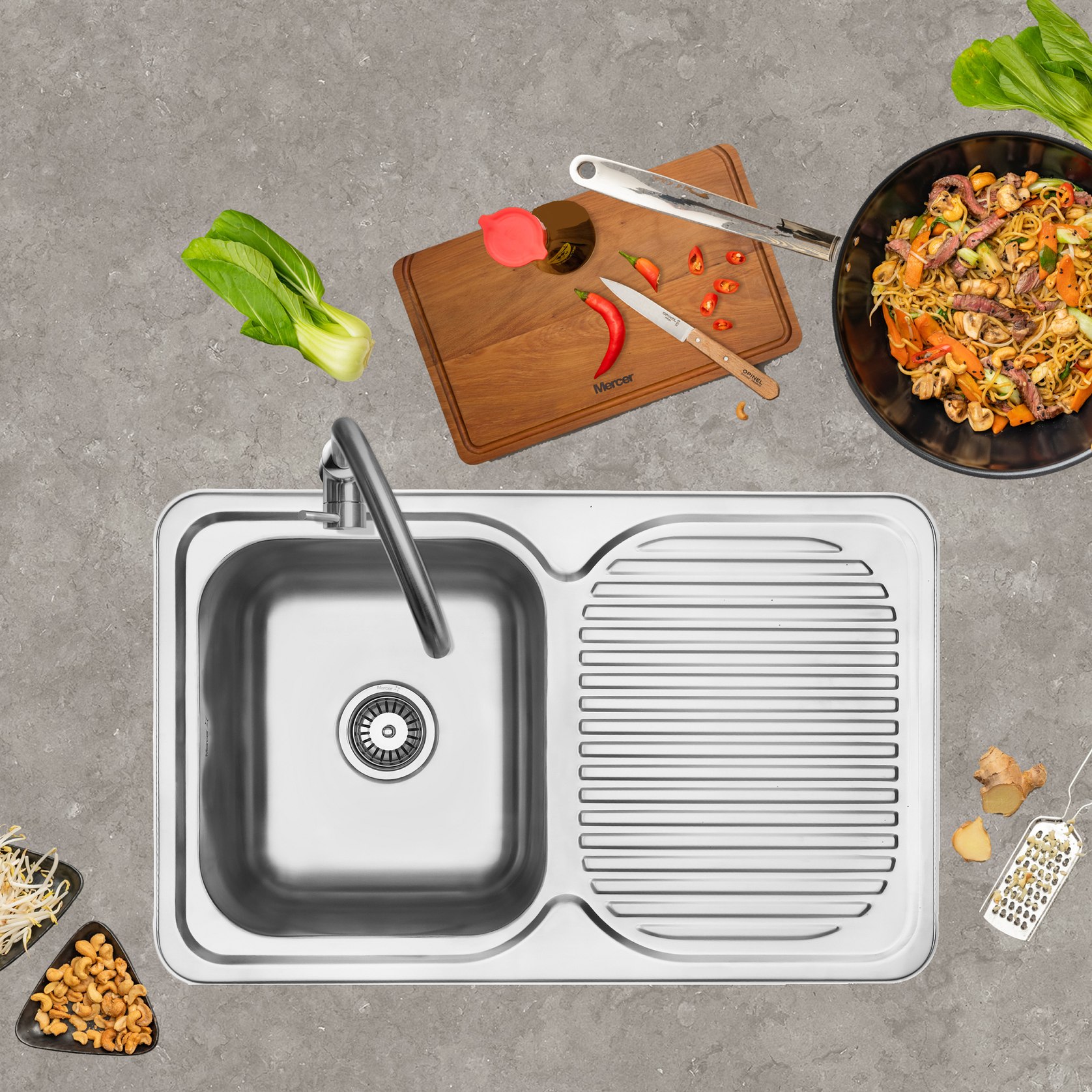 Stainless Steel Horizon Sinks by Mercer | ArchiPro NZ