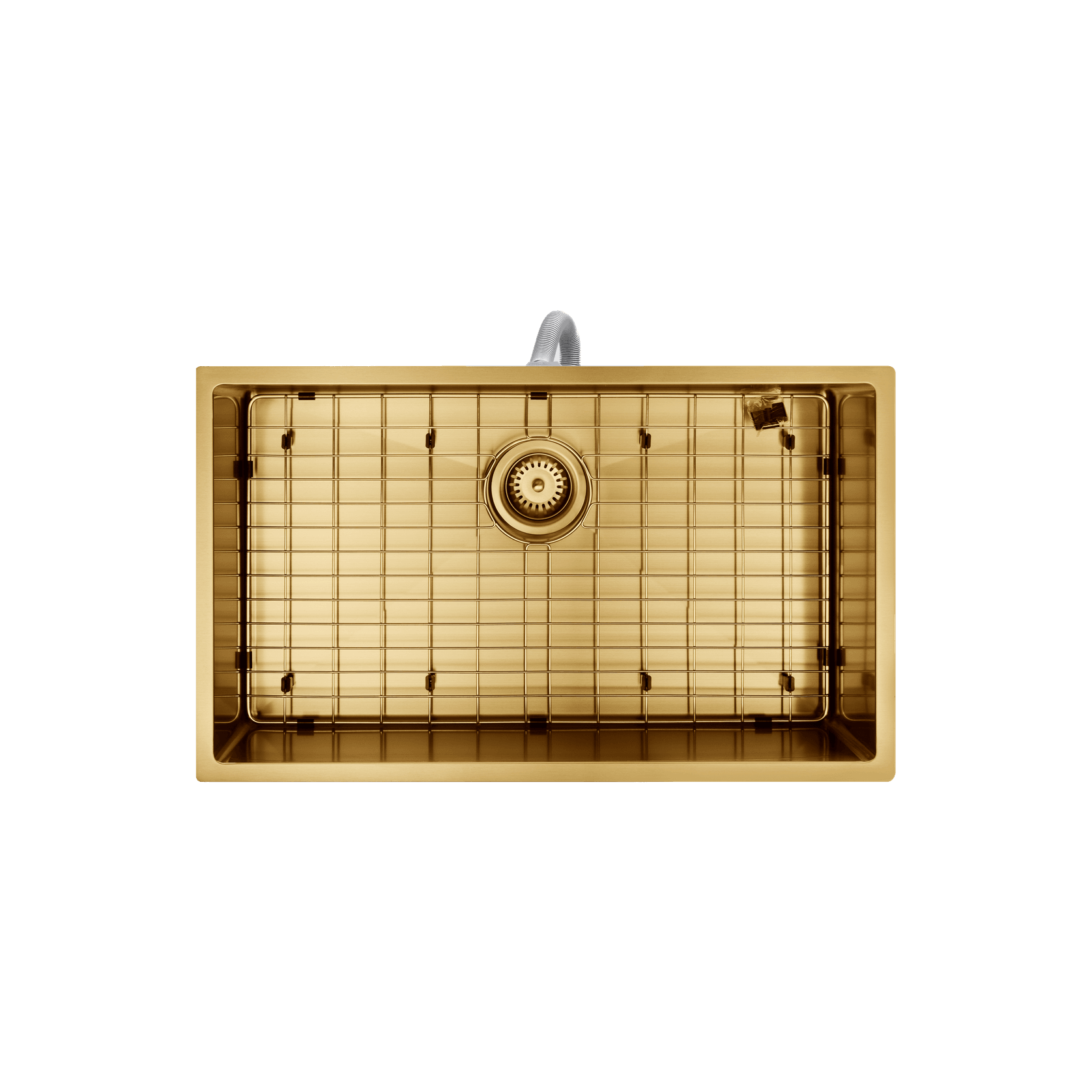 Aspen PVD 700mm Single Kitchen Sink Brushed Brass | ArchiPro NZ
