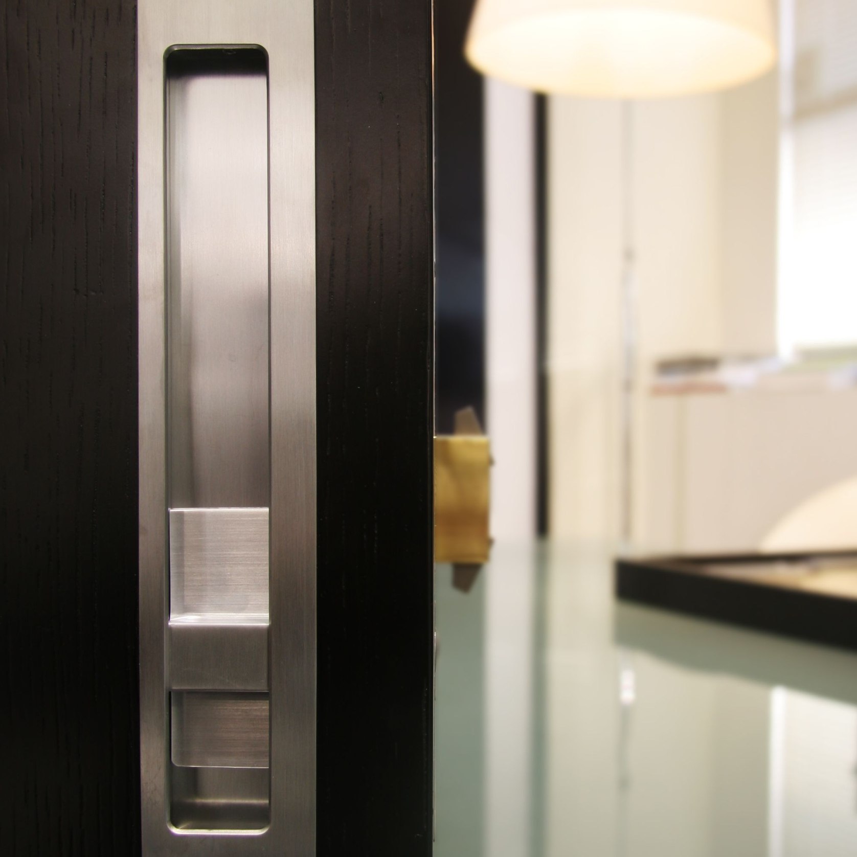 HB1650 Offset Flush Pull Lock For Sliding Doors | ArchiPro NZ