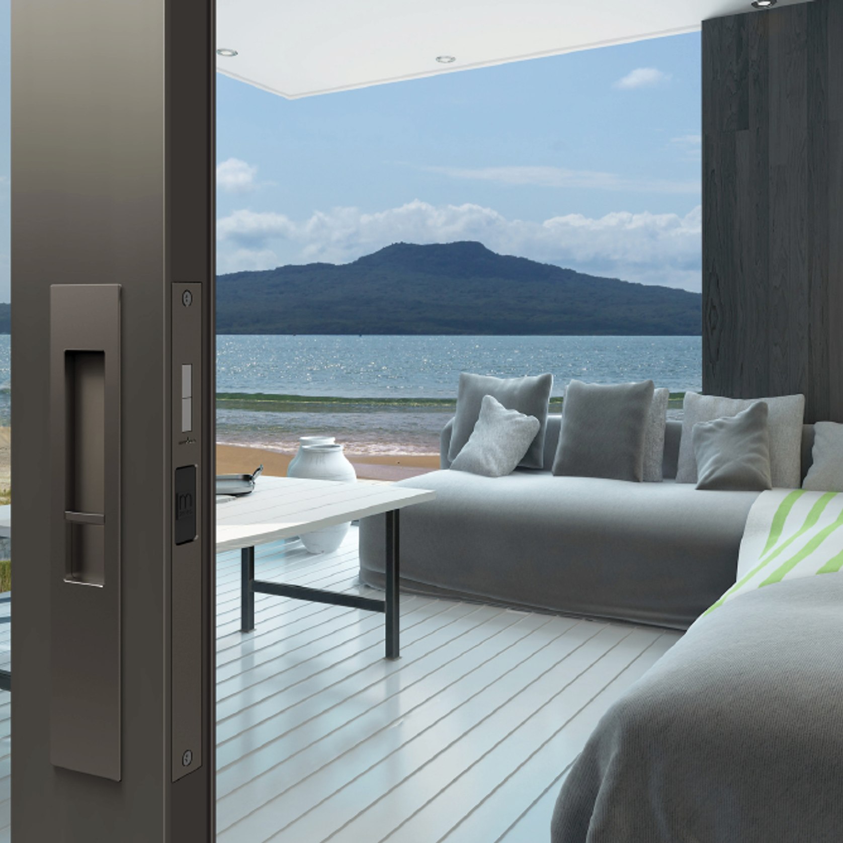 8105 M-Series Snib Lock Set Exterior plain plate * | ArchiPro NZ