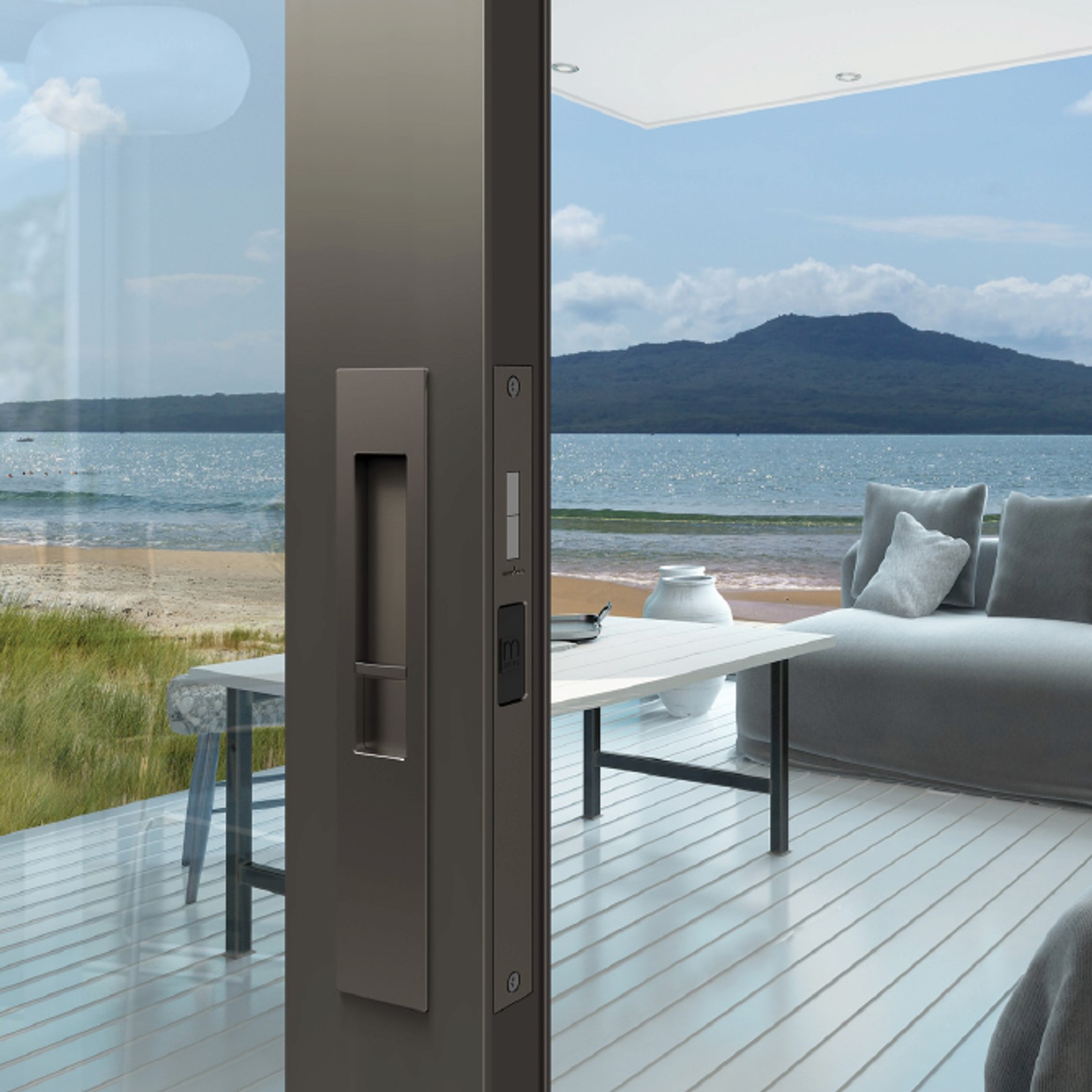 8105 M-Series Snib Lock Set Exterior plain plate * | ArchiPro NZ