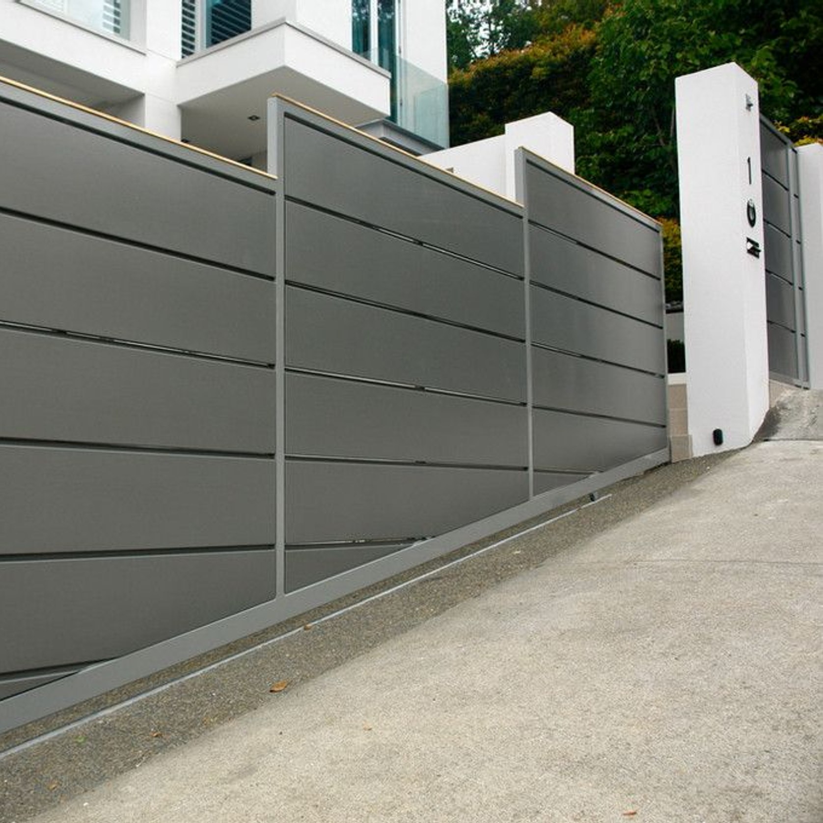 Metal Clad Aluminium Gates | ArchiPro NZ