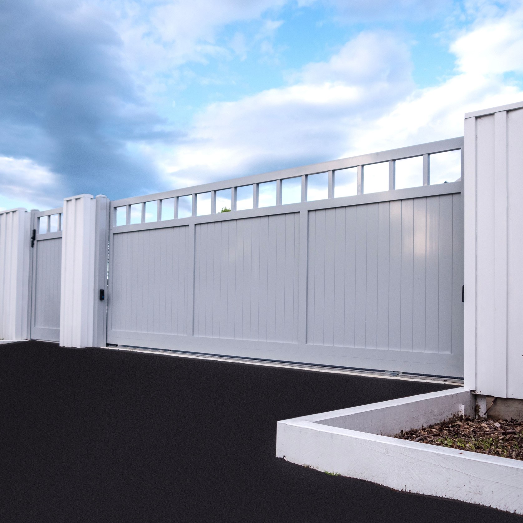 Tongue & Groove Driveway Gates | ArchiPro NZ