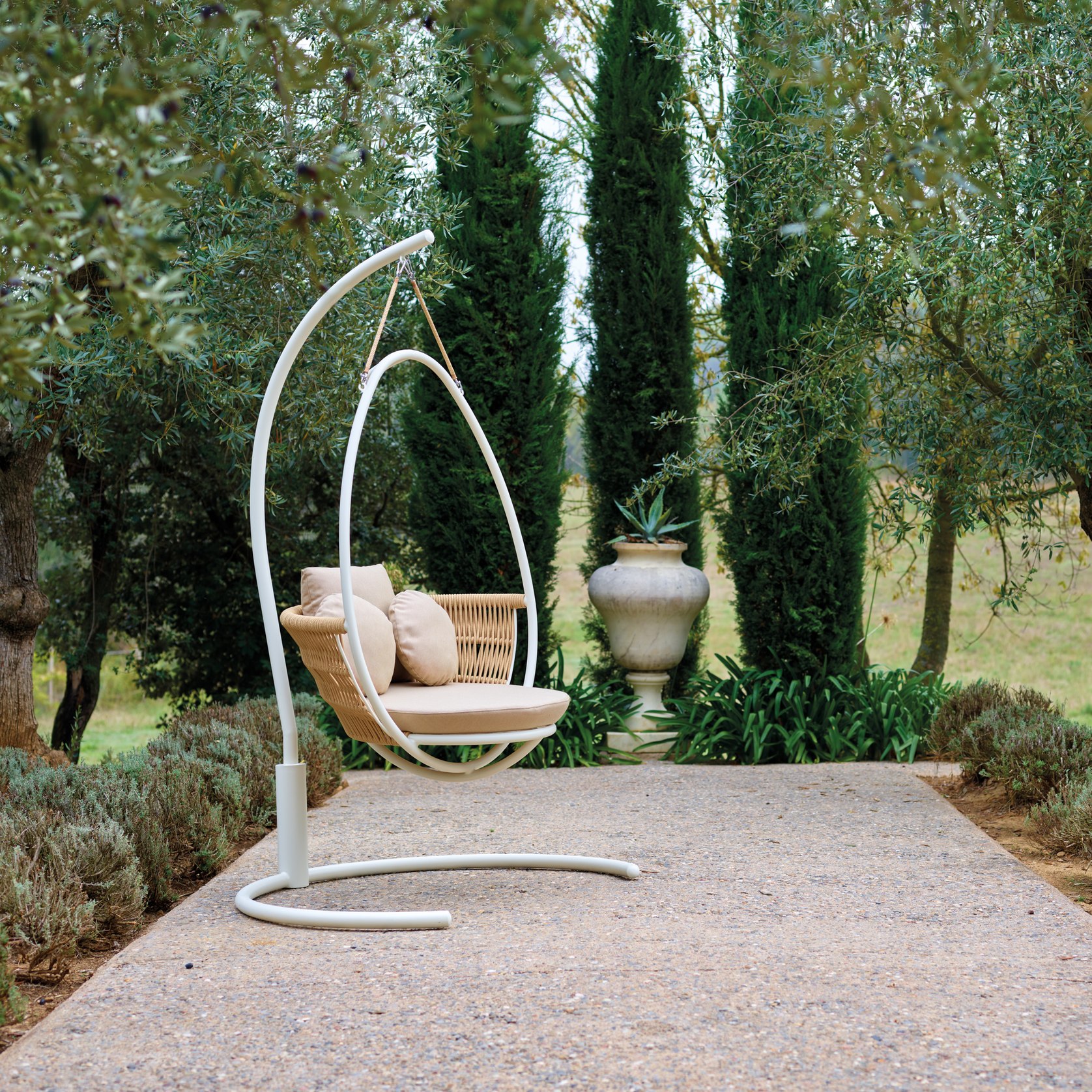 Weave Swing Seat With Base By Point | ArchiPro NZ