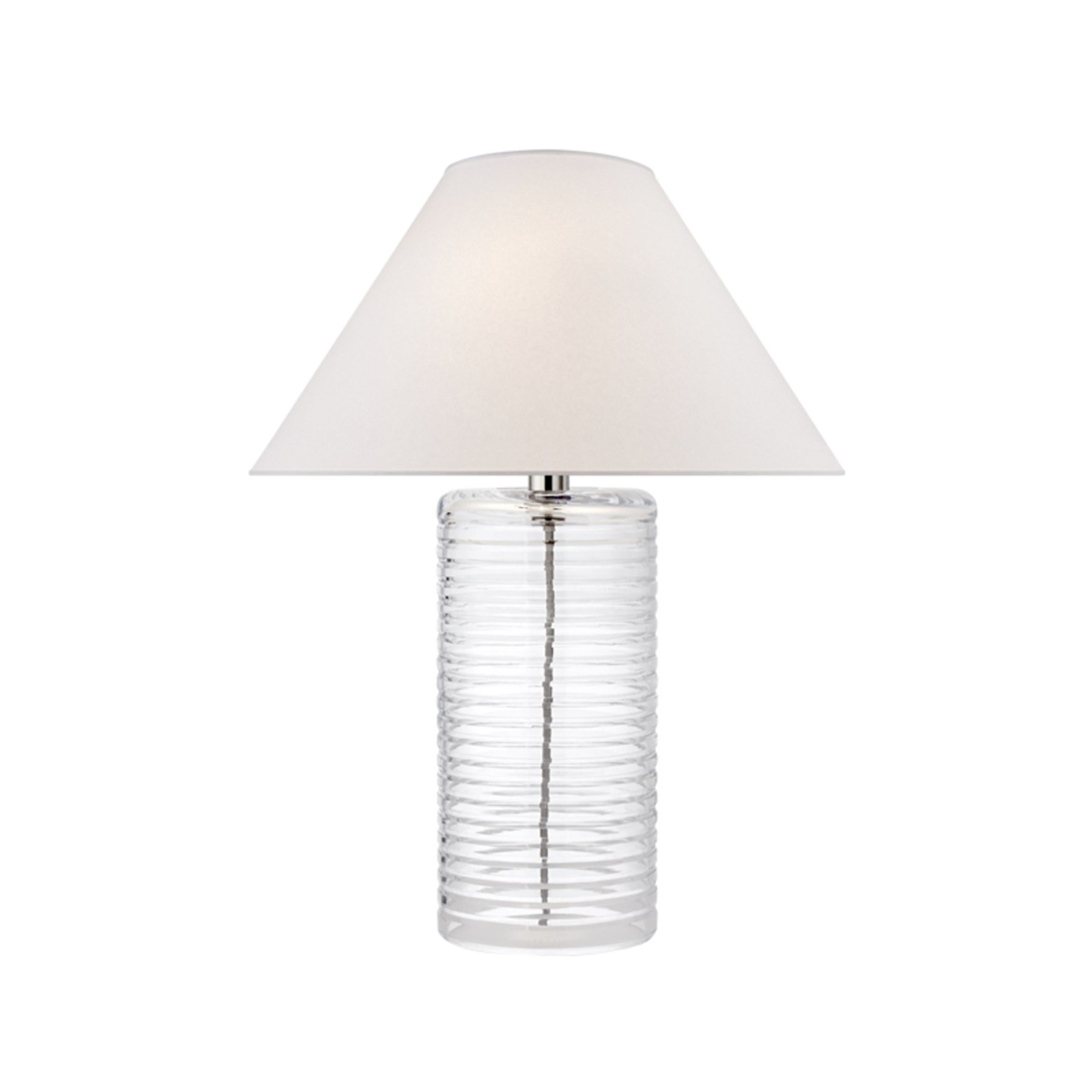 Metropolis Table Lamp in Clear Glass | ArchiPro NZ